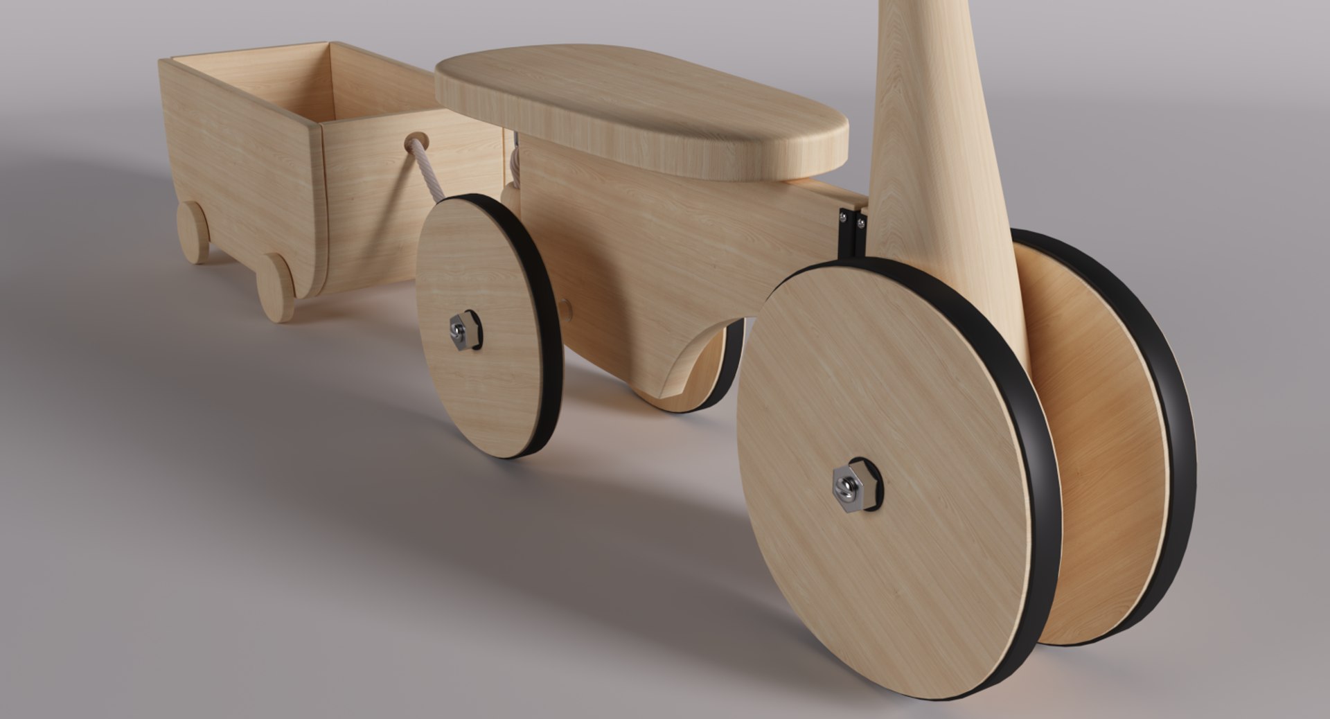 Wooden Ride 3D Model - TurboSquid 1277852