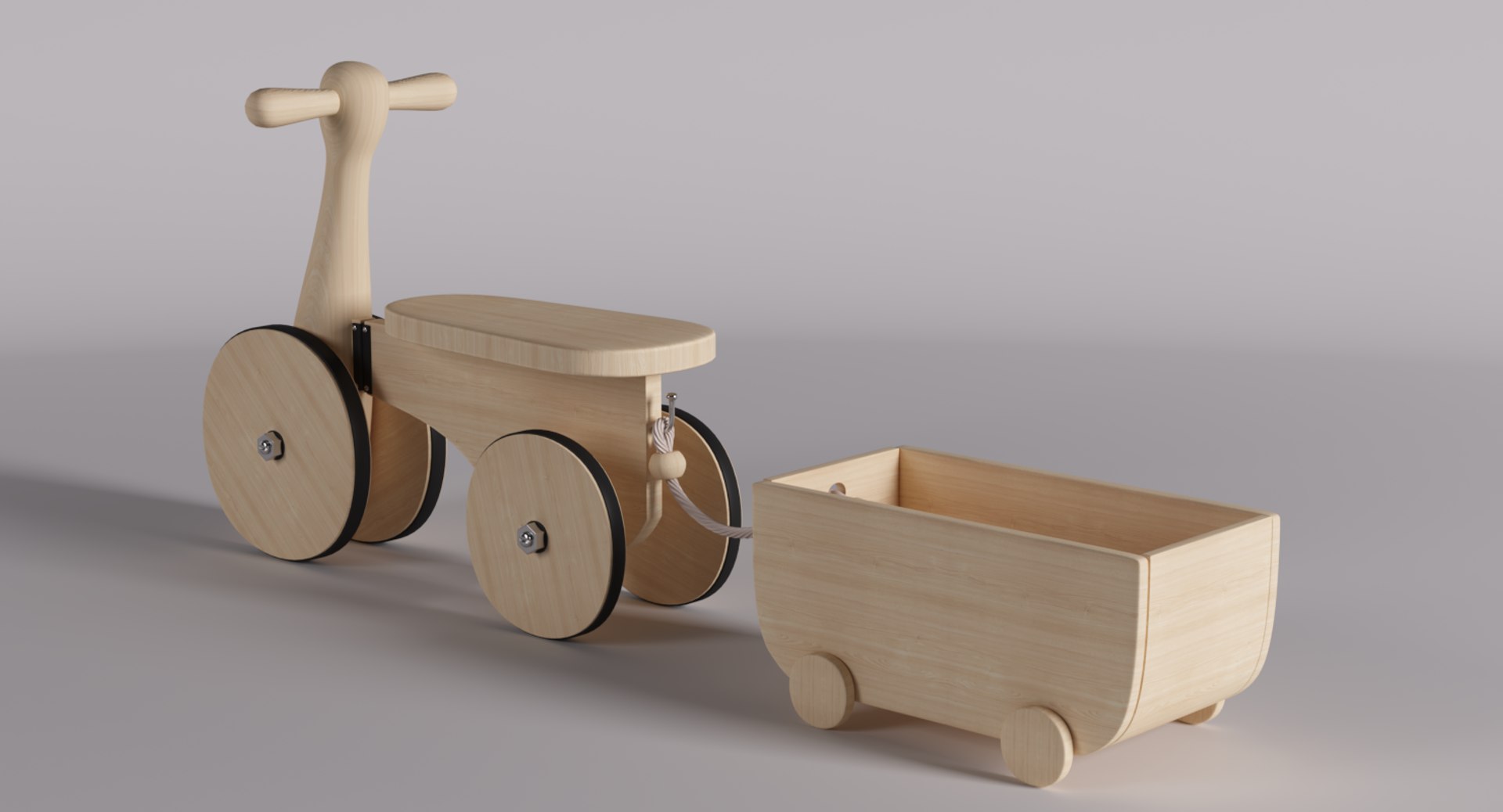 Wooden Ride 3D Model - TurboSquid 1277852