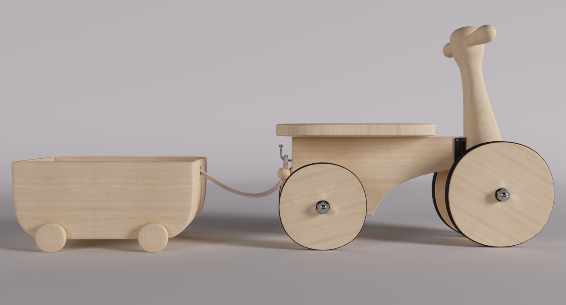 Wooden Ride 3D Model - TurboSquid 1277852