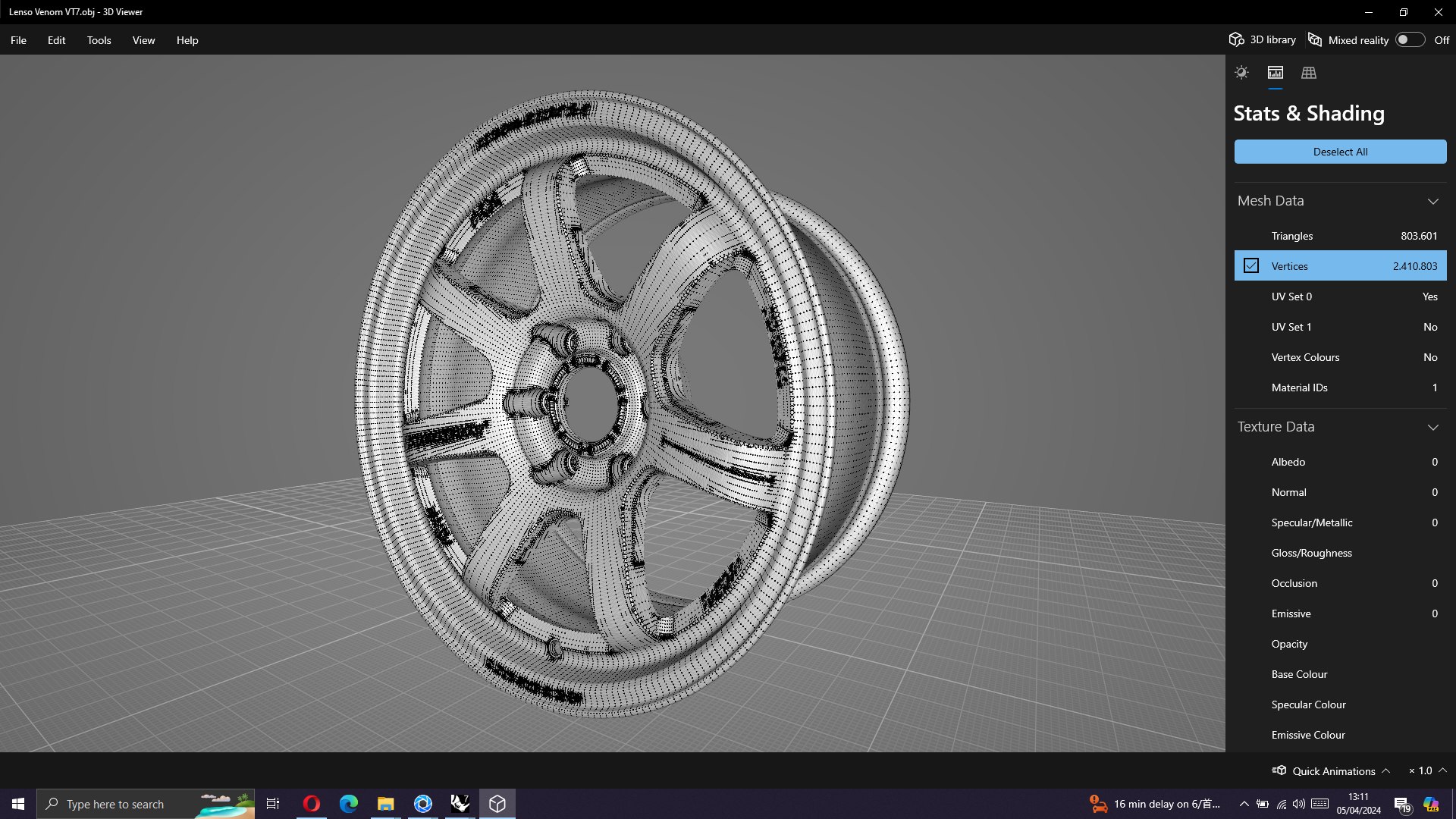 Lenso Venom VT7 3D Model - TurboSquid 2213092