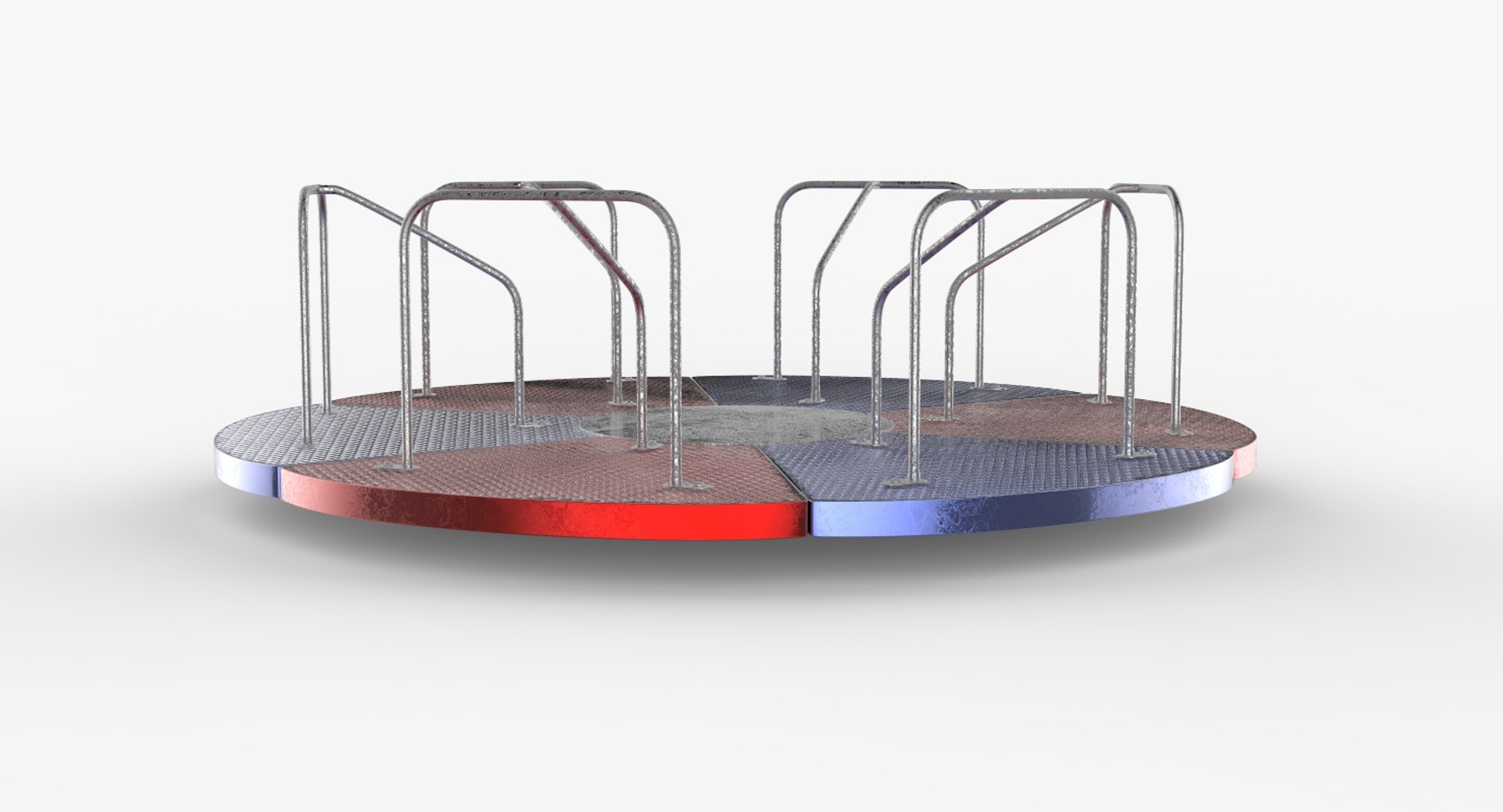 3D Playground Carousel - TurboSquid 1332936