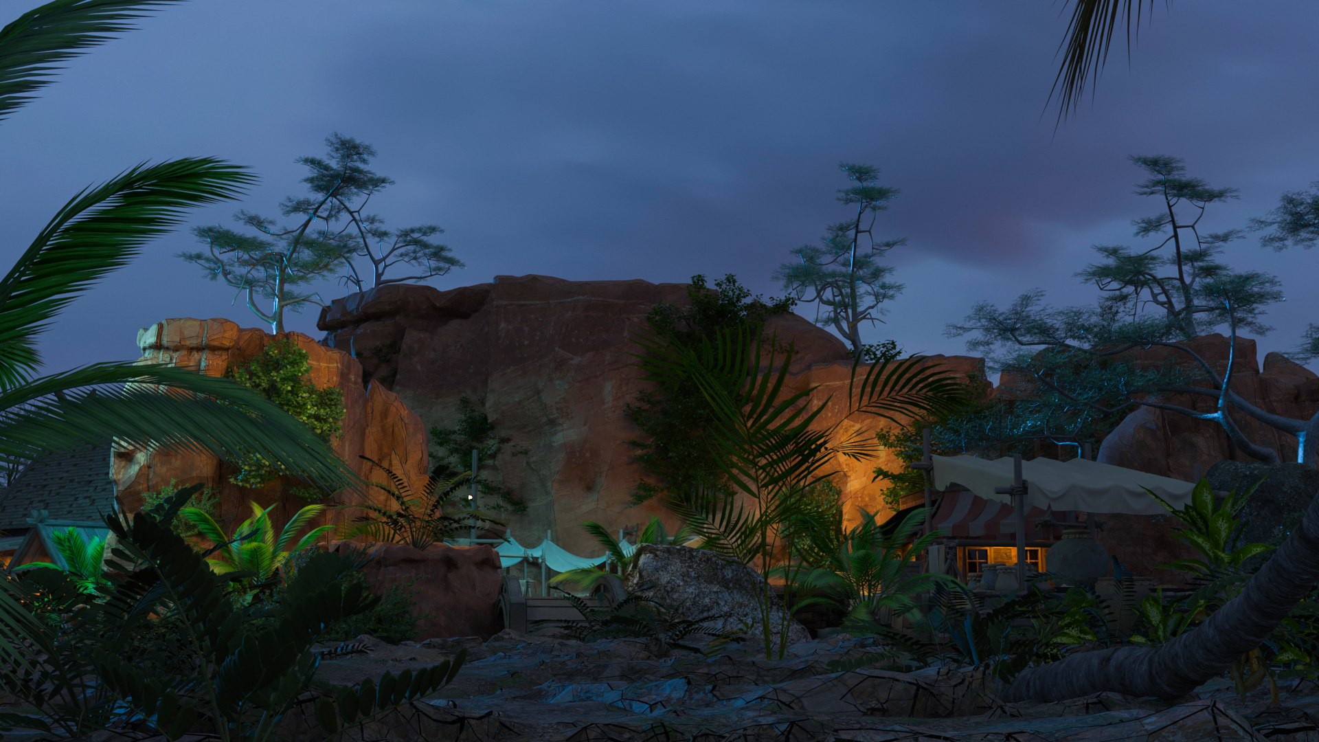 3D Island Calm Model - TurboSquid 1824542