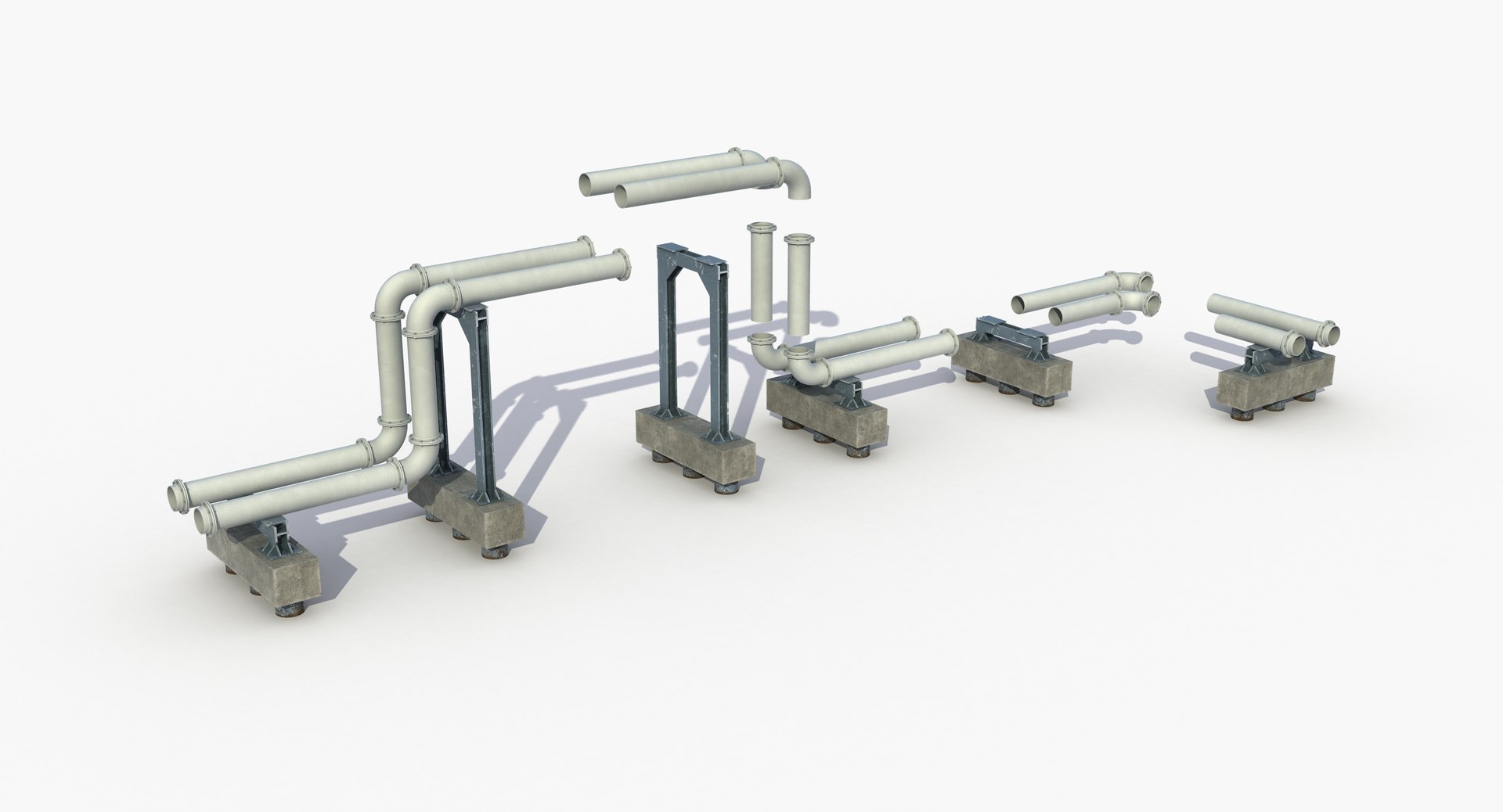 Pipeline 7 Modular 3D - TurboSquid 2231286
