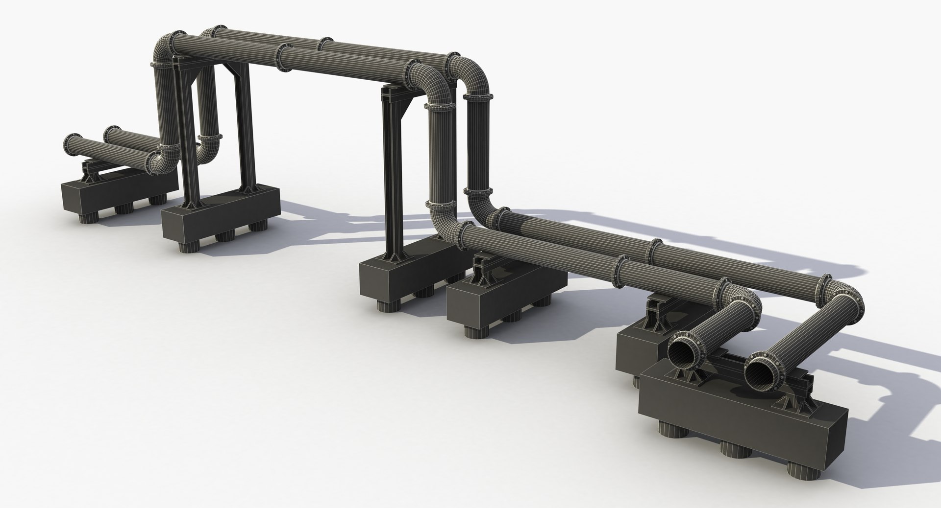Pipeline 7 Modular 3D - TurboSquid 2231286
