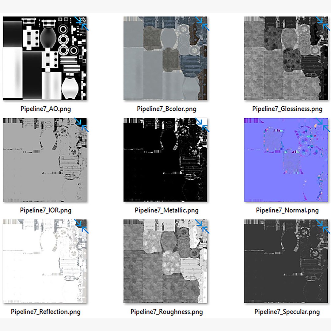 Pipeline 7 Modular 3D - TurboSquid 2231286