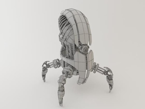 robot bot 3d model