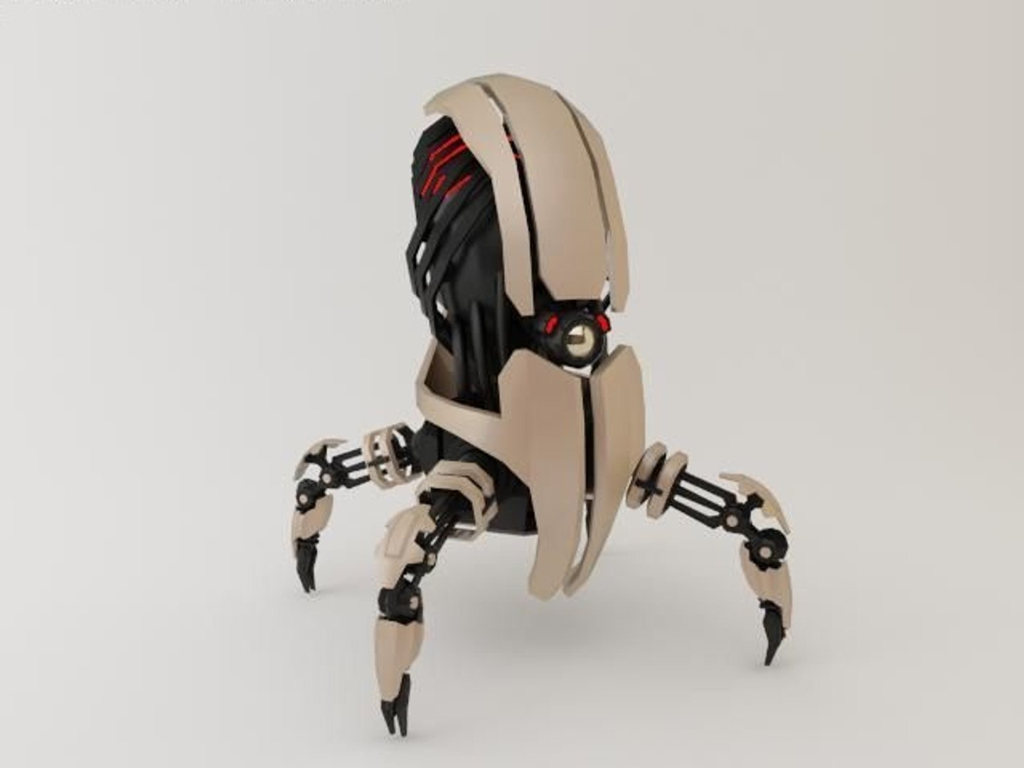 Robot Bot 3d Model
