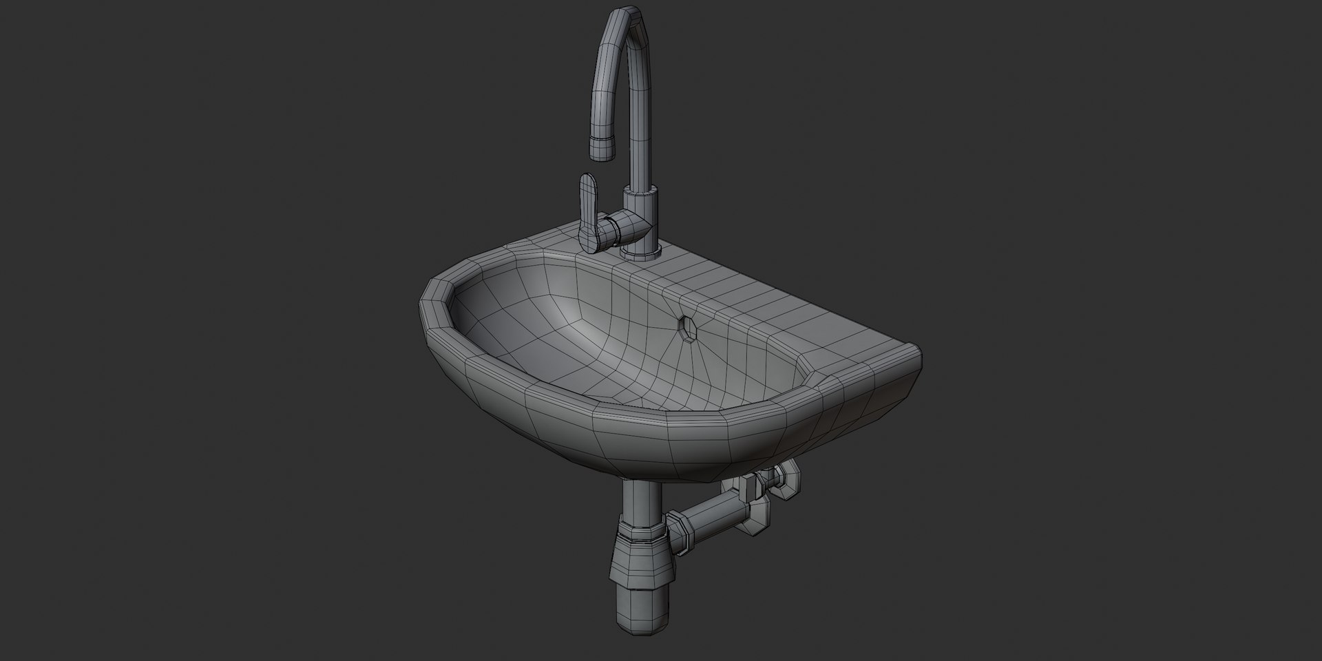 3D Basin Sink 01 - TurboSquid 2365510