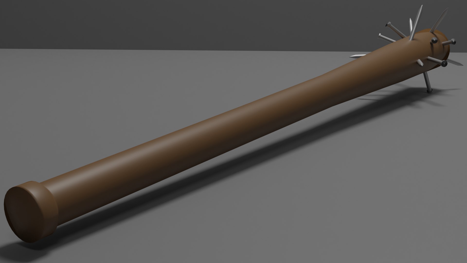 Basic Low Poly Spiked Bat 3D Model - TurboSquid 1760983