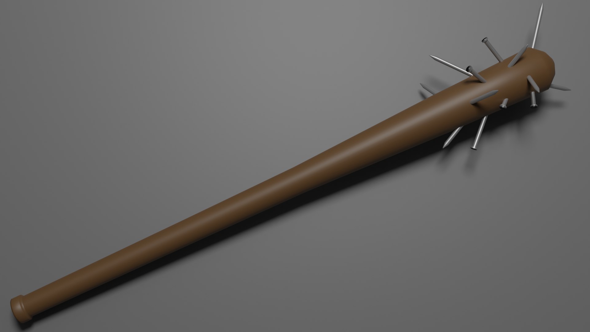 Basic Low Poly Spiked Bat 3D Model - TurboSquid 1760983