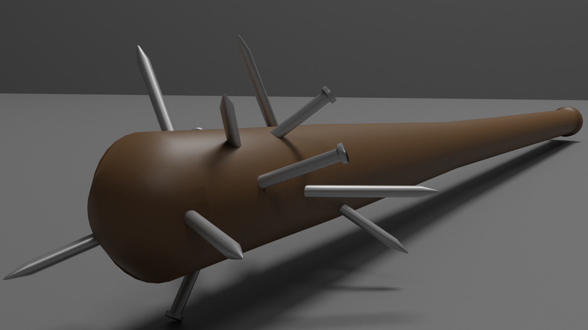 Basic Low Poly Spiked Bat 3D Model - TurboSquid 1760983