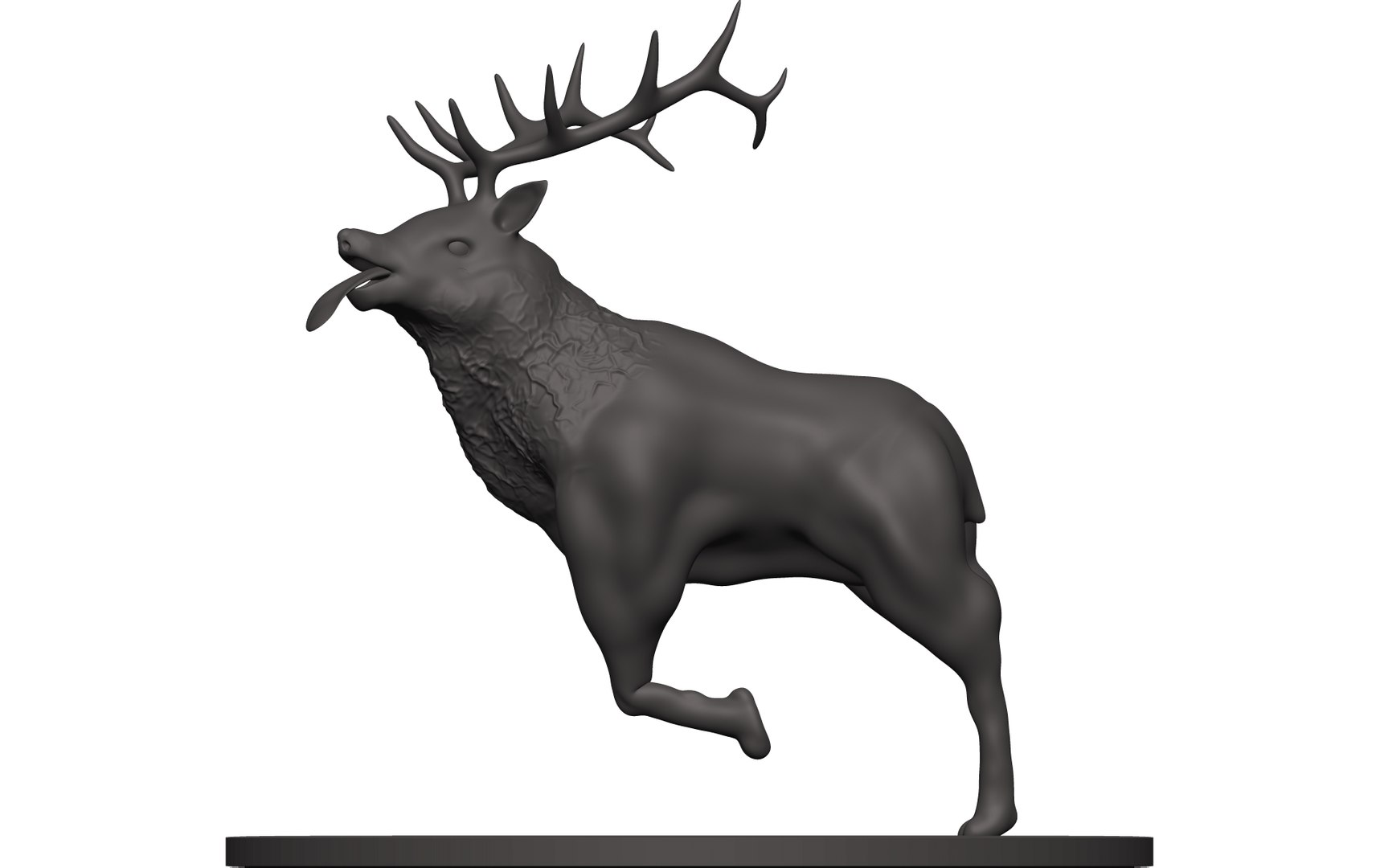 3D Elk - TurboSquid 1849016