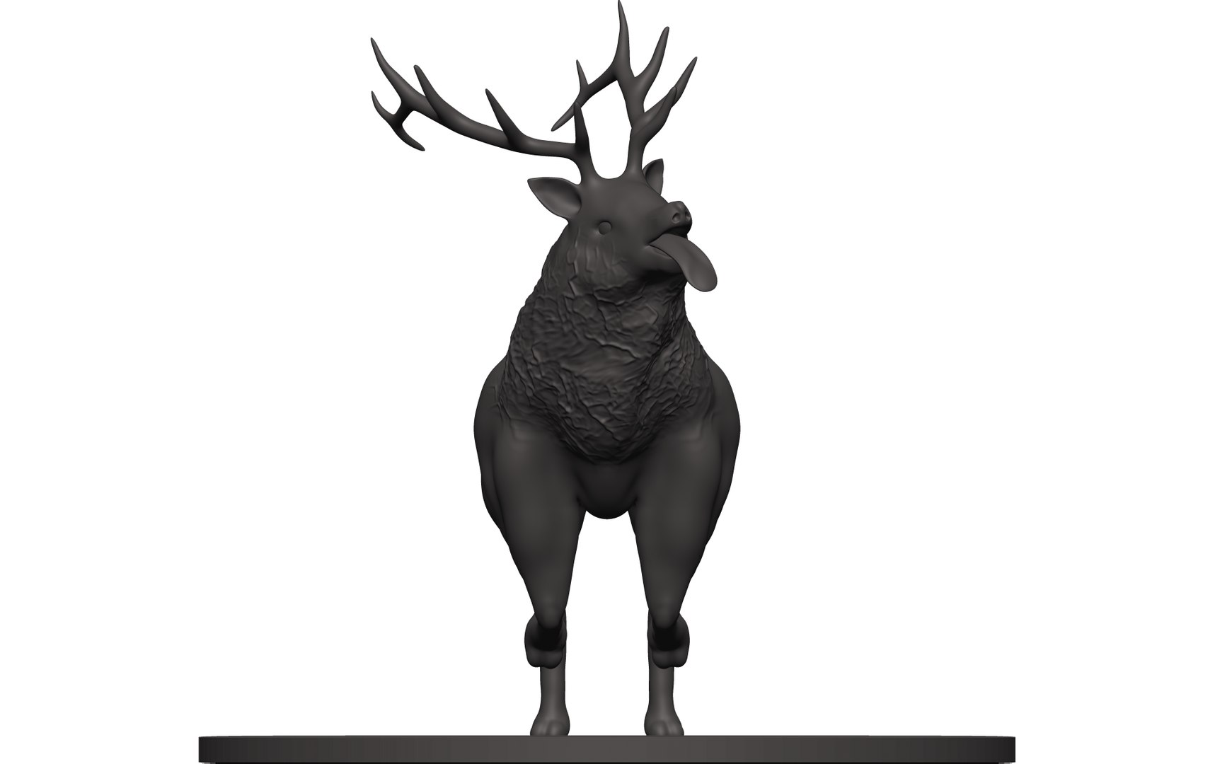 3D Elk - TurboSquid 1849016