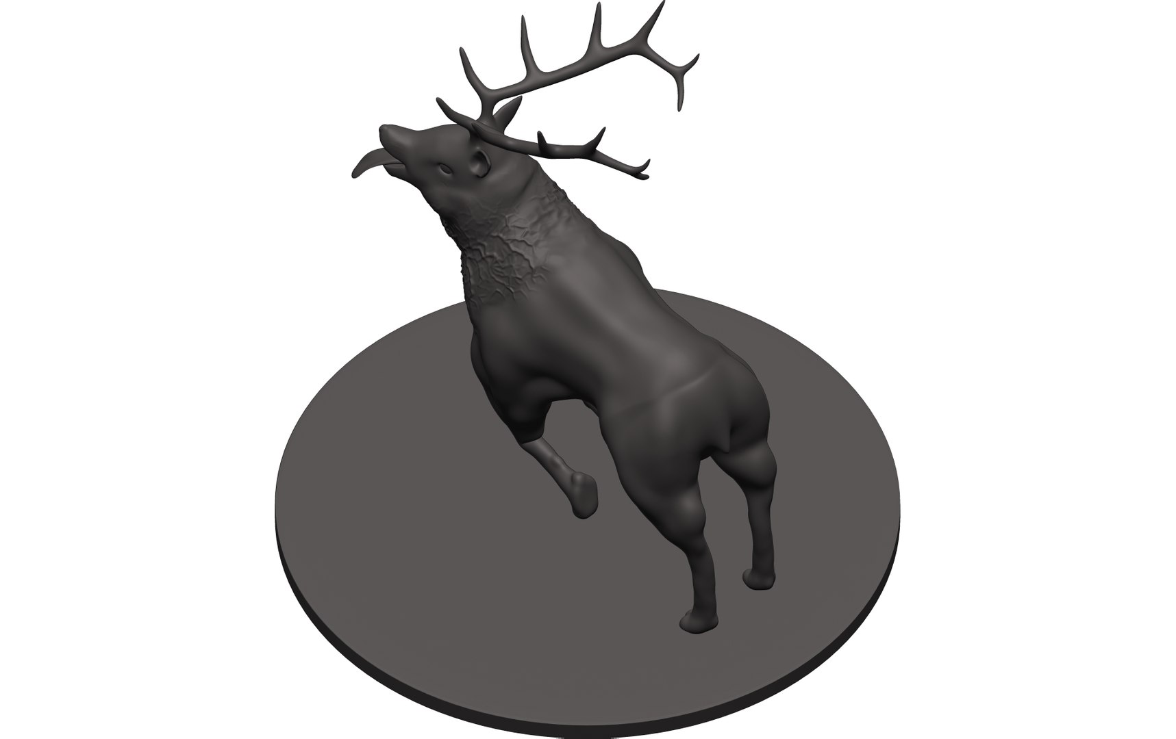 3D Elk - TurboSquid 1849016