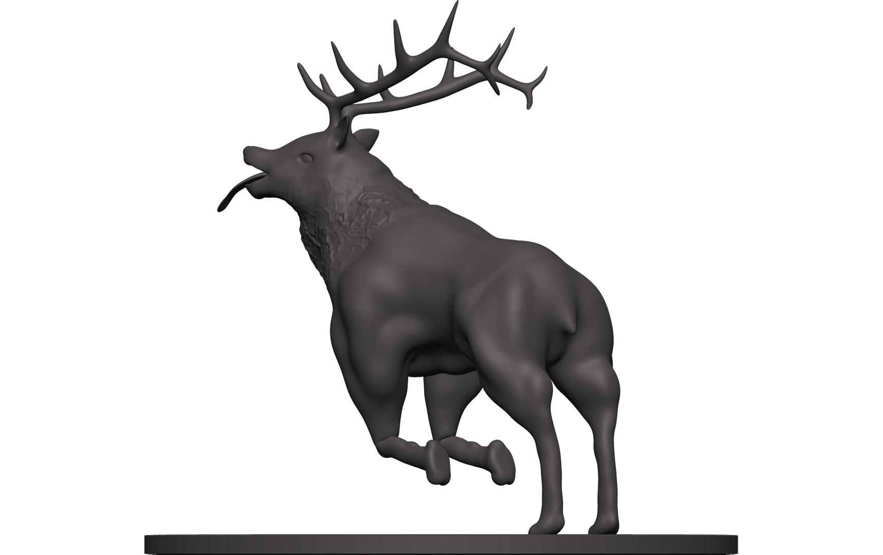3D Elk - TurboSquid 1849016