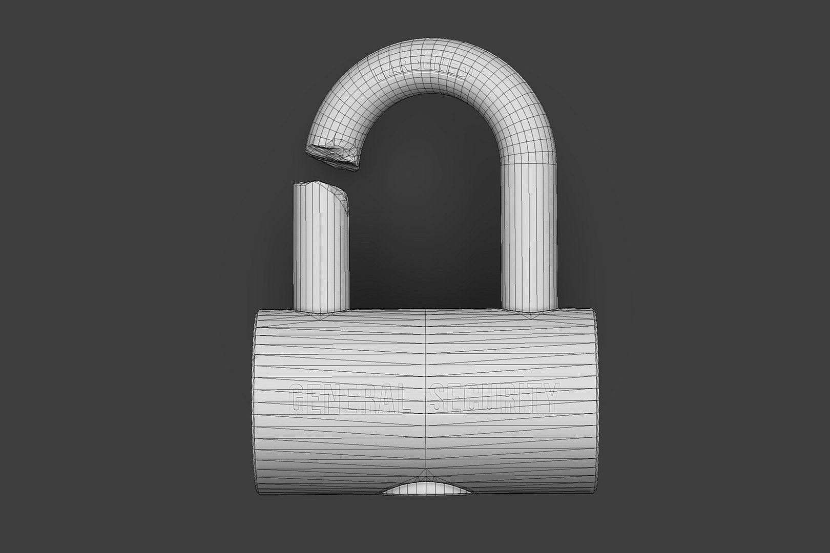 3D Broken Lock - TurboSquid 1395920