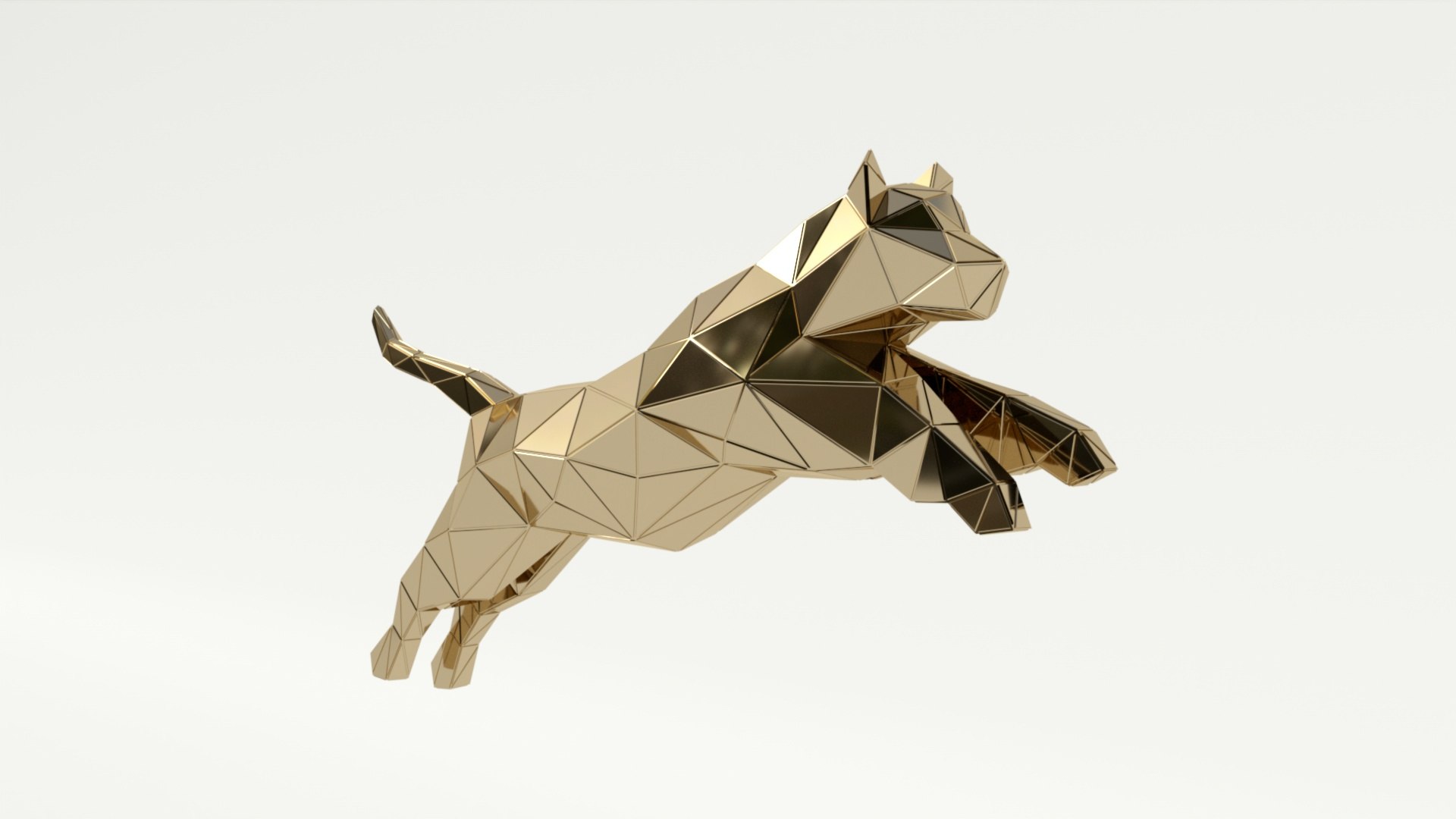 3D Jumping Tiger Papercraft Model - TurboSquid 1822532