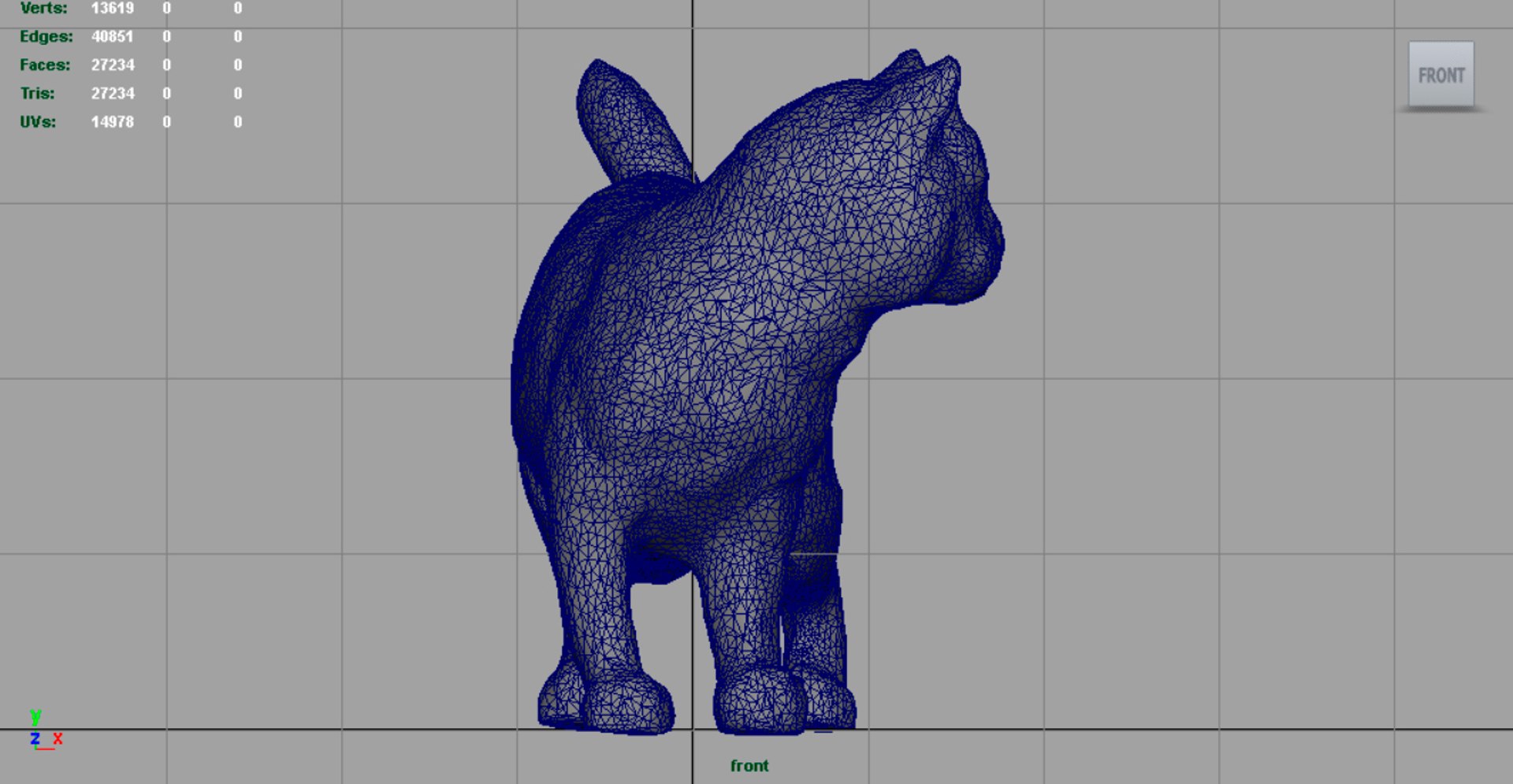 Cat 3D Model - TurboSquid 1166223