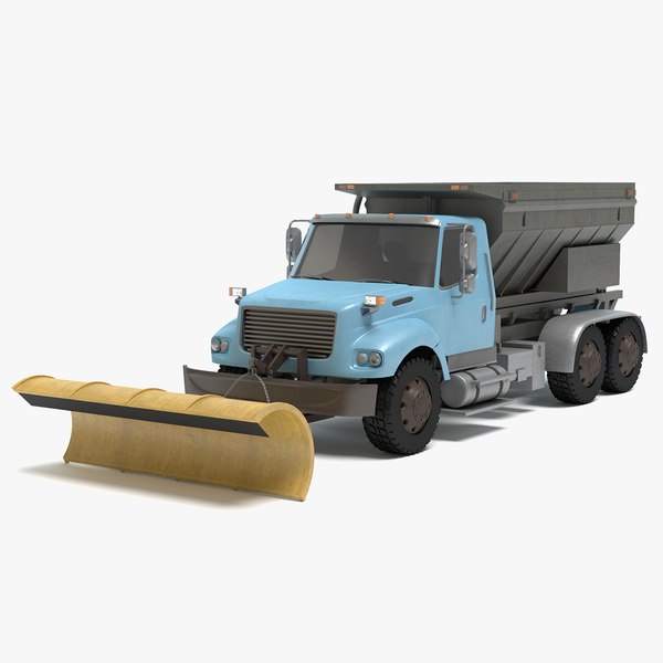 3d model of snow plow