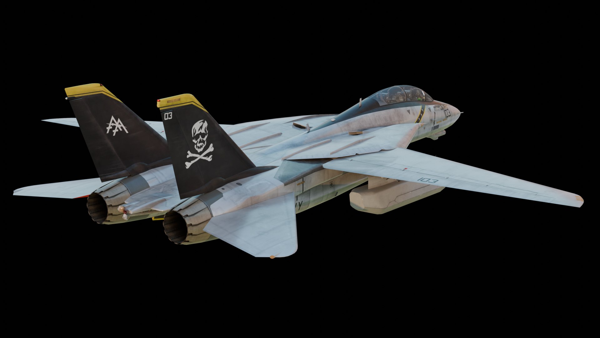Grumman F-14 Tomcat Model - TurboSquid 2418508