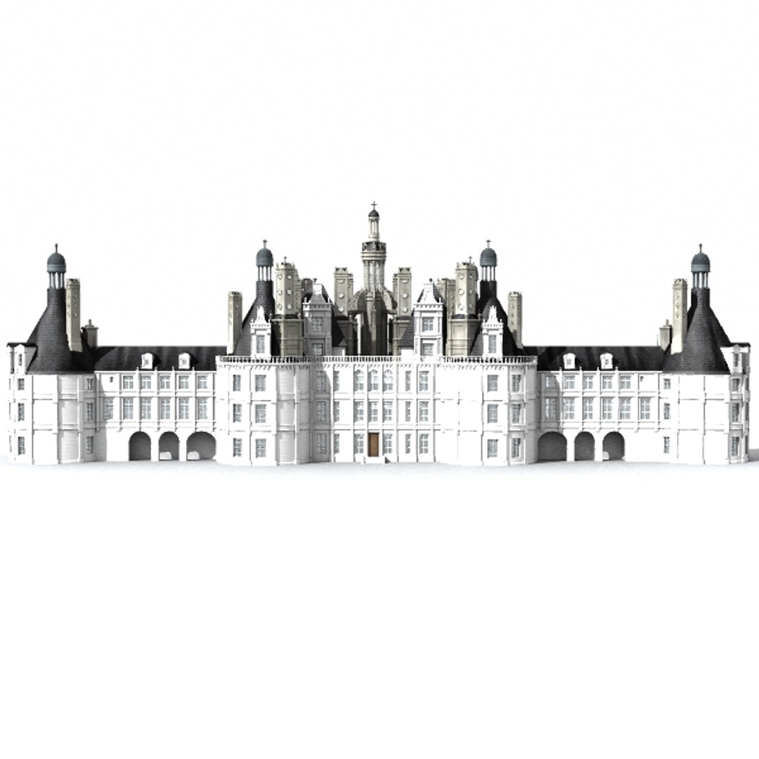 castle 3d obj