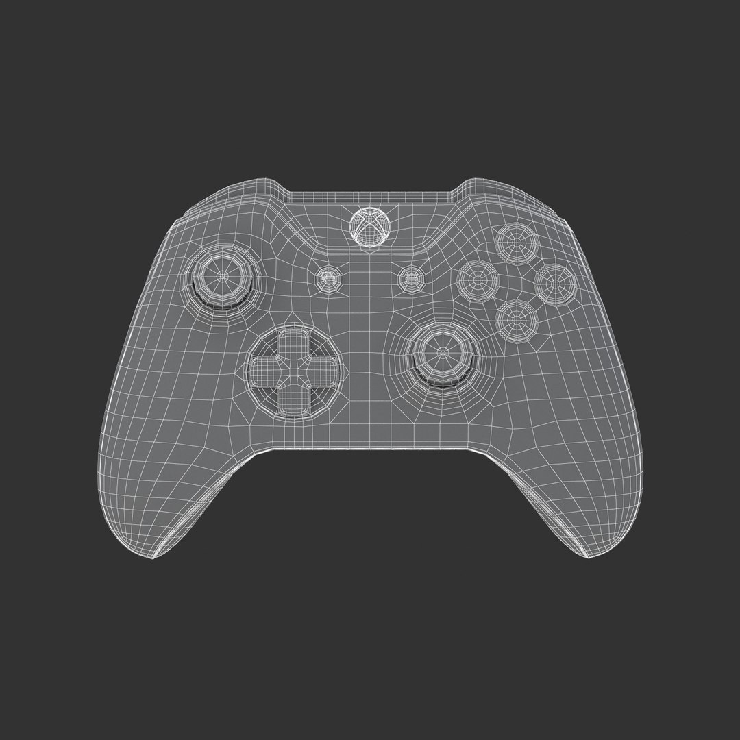 Xbox X Controller 3D Model - TurboSquid 1174485