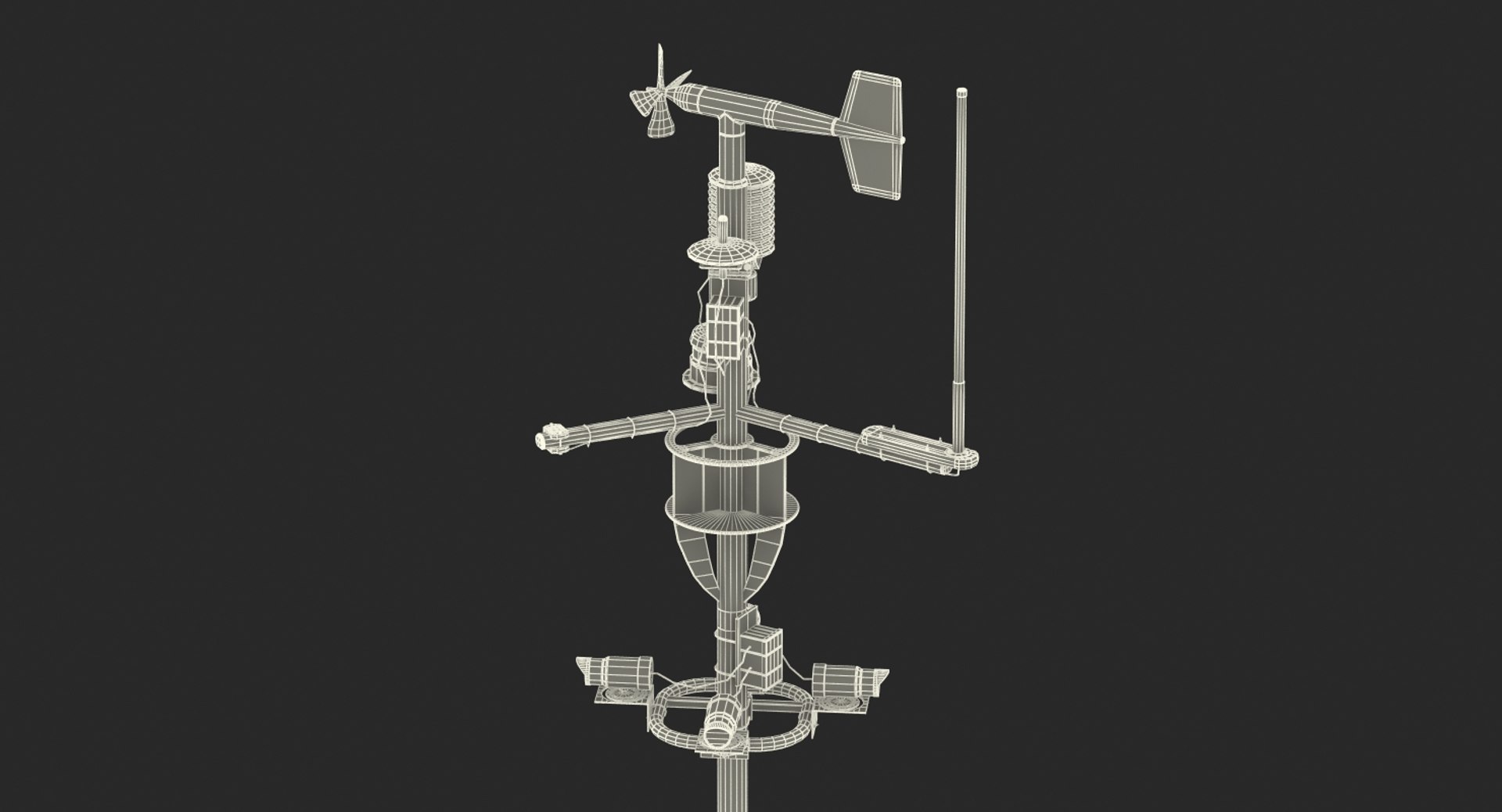 3D Weather Station Model - TurboSquid 1271759