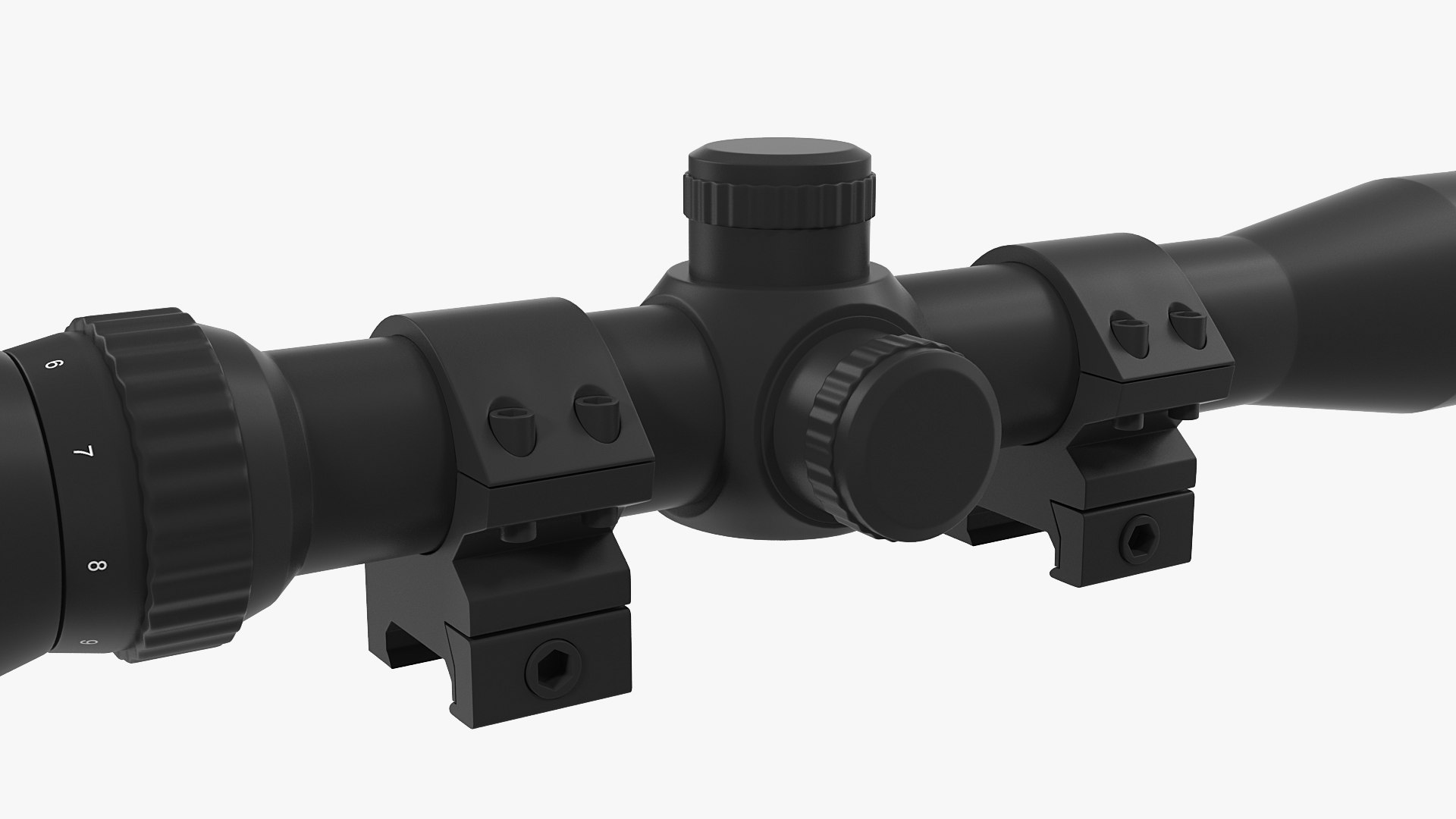 Center Point Scope 3D Model - TurboSquid 1439627