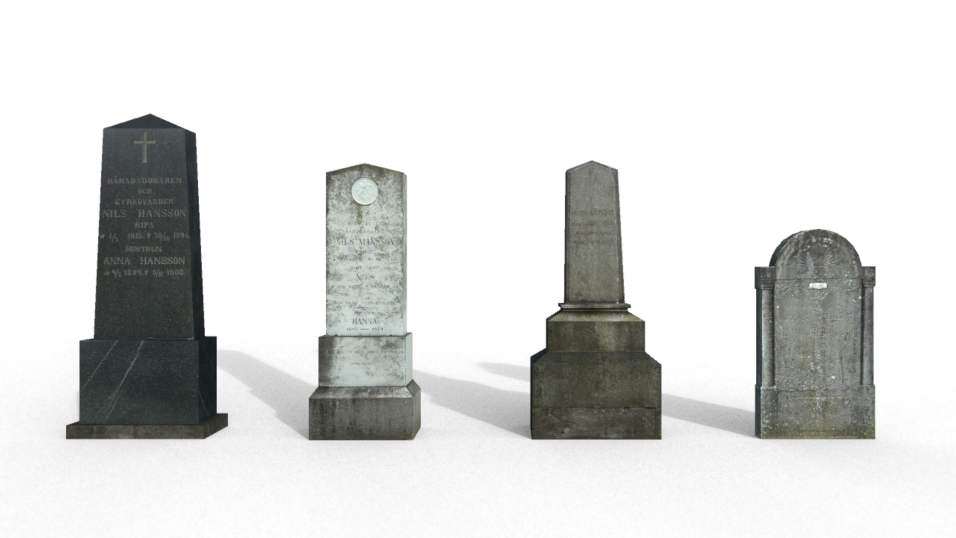 tombstone stone 3ds