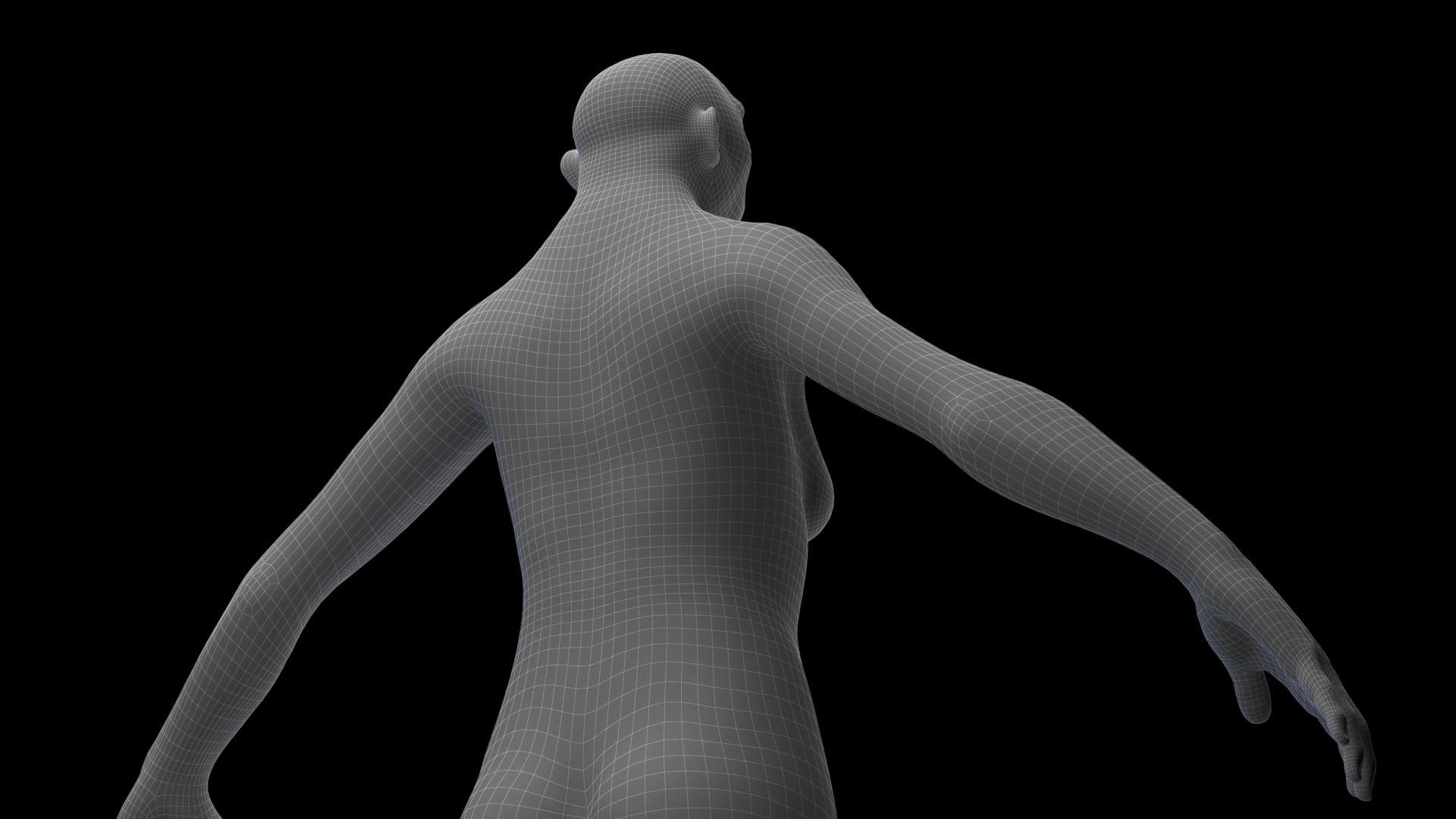 3D Homo Habilis Female Model - TurboSquid 2102627