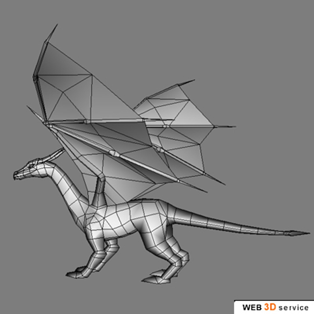 accurate dragon 1600 3d model