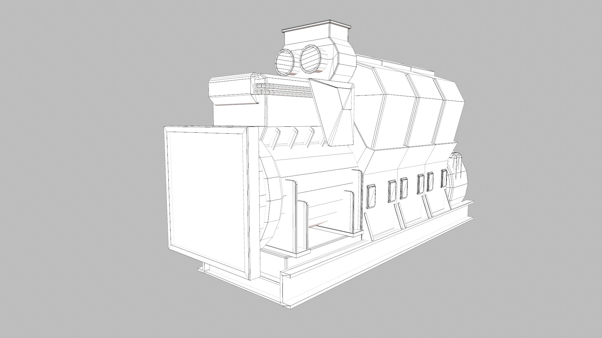 3D Big Generator - TurboSquid 2299132