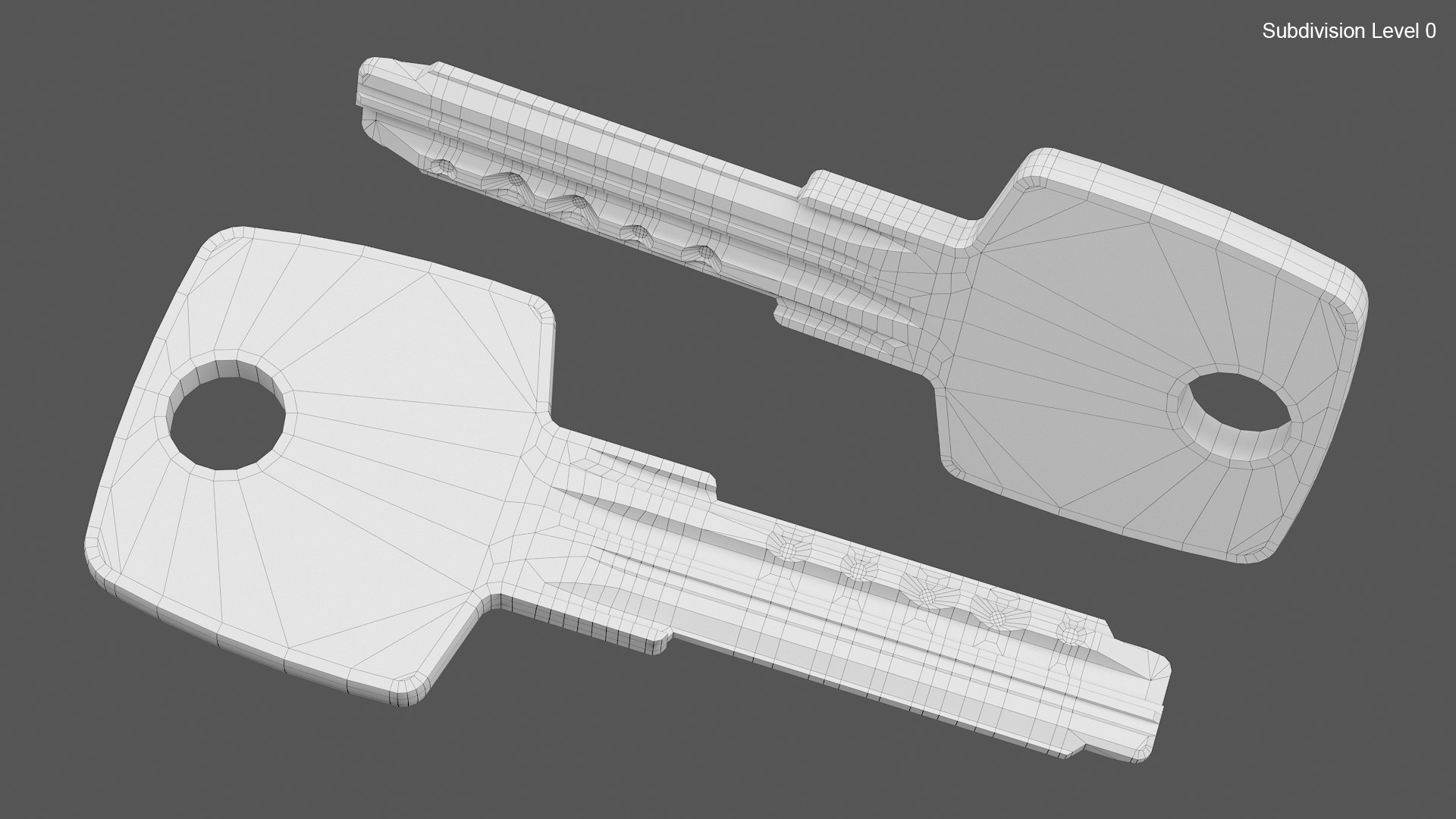 Key 04 3D model - TurboSquid 1874847
