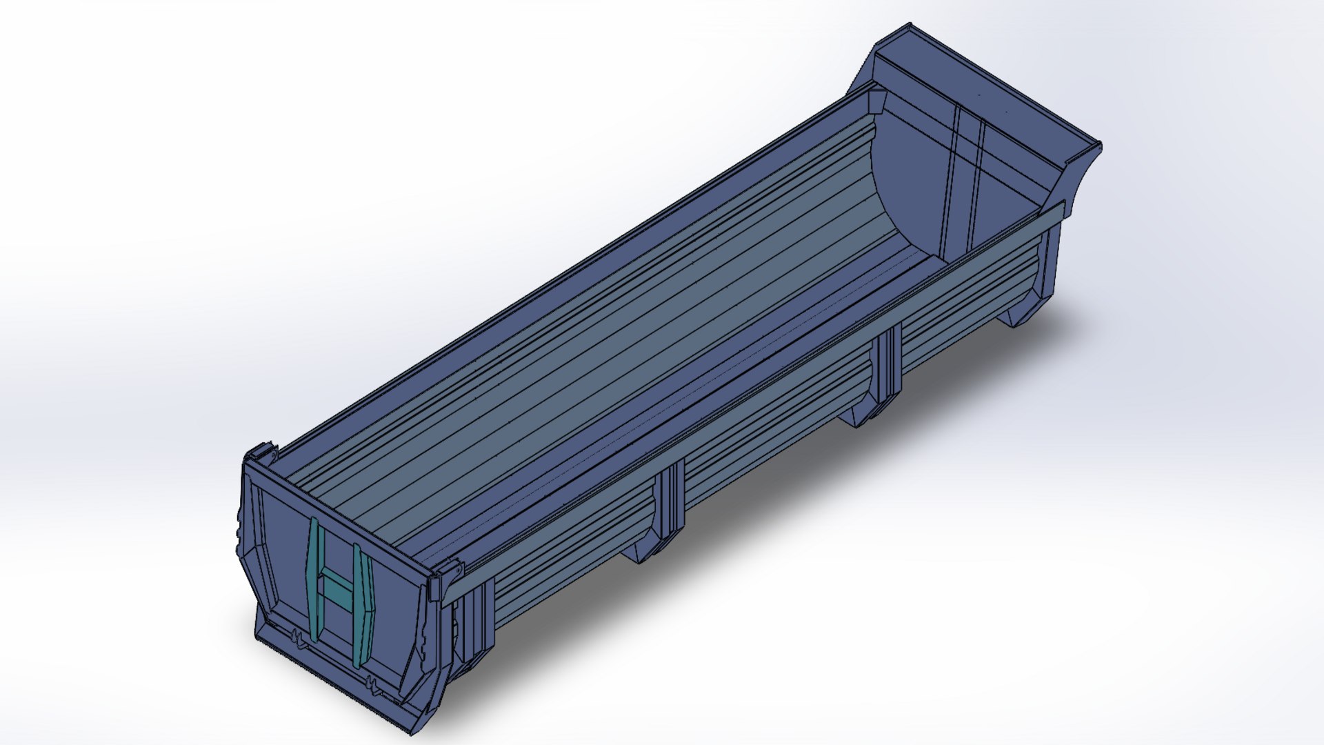 Dump Trailer 3D - TurboSquid 2130332