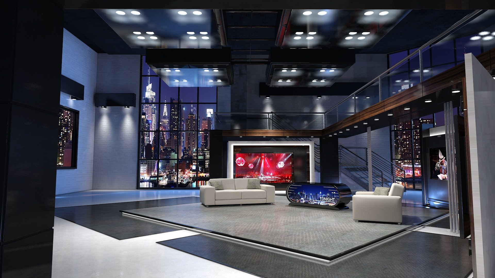 Virtual Set Studio 3D Model - TurboSquid 1470440