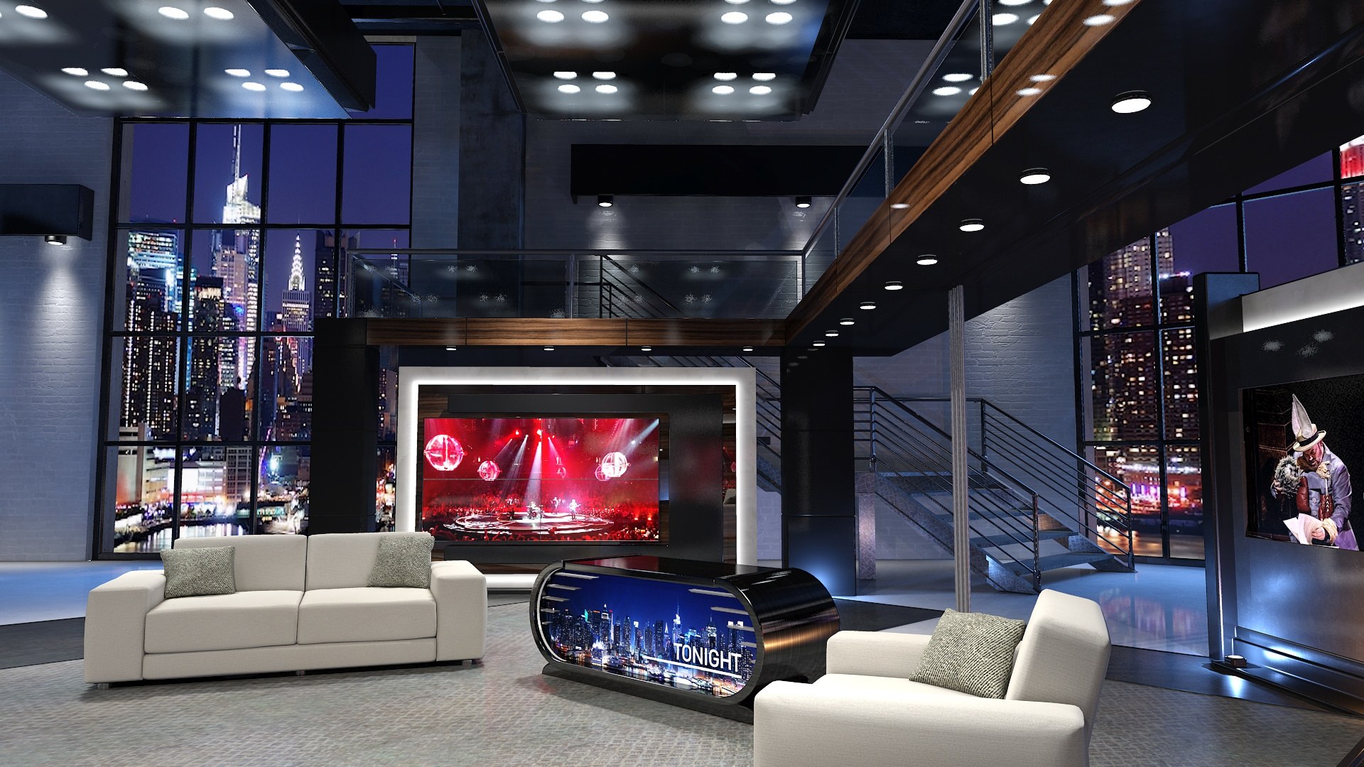 Virtual Set Studio 3D Model - TurboSquid 1470440