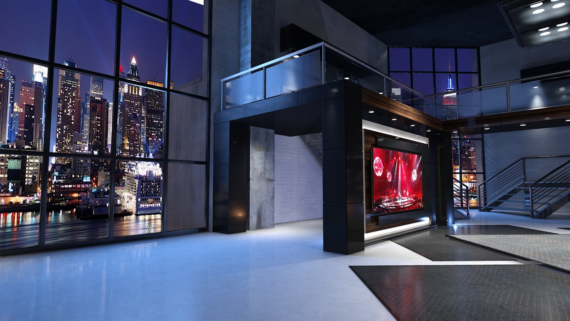 Virtual Set Studio 3D Model - TurboSquid 1470440