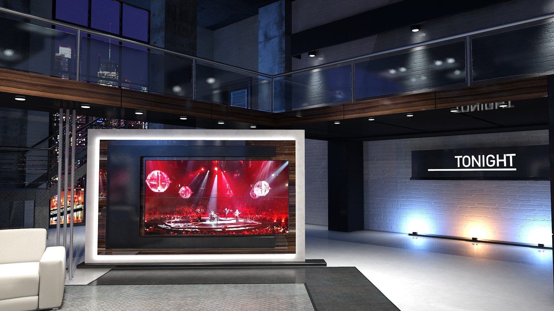 Virtual Set Studio 3D Model - TurboSquid 1470440