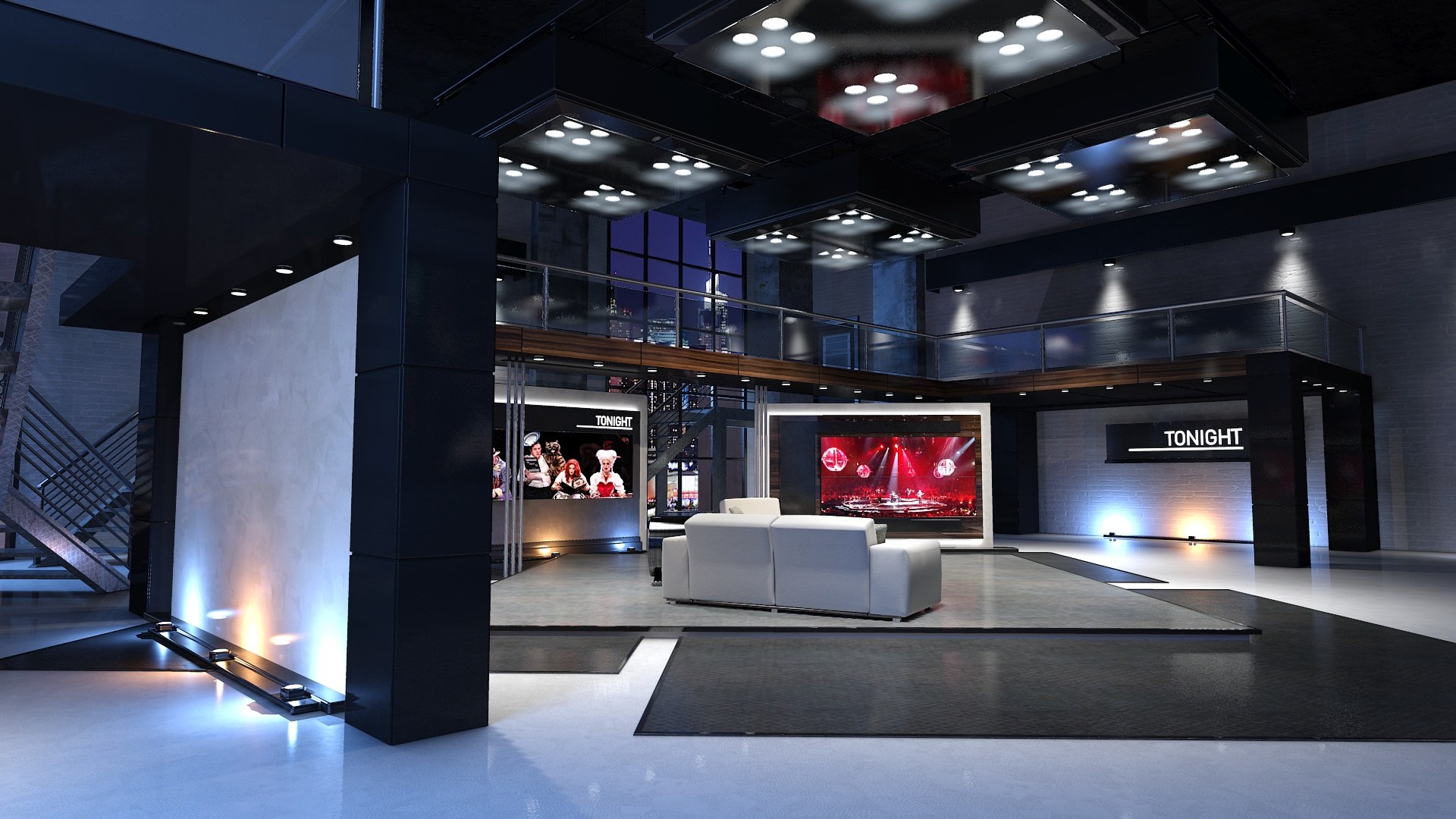 Virtual Set Studio 3D Model - TurboSquid 1470440