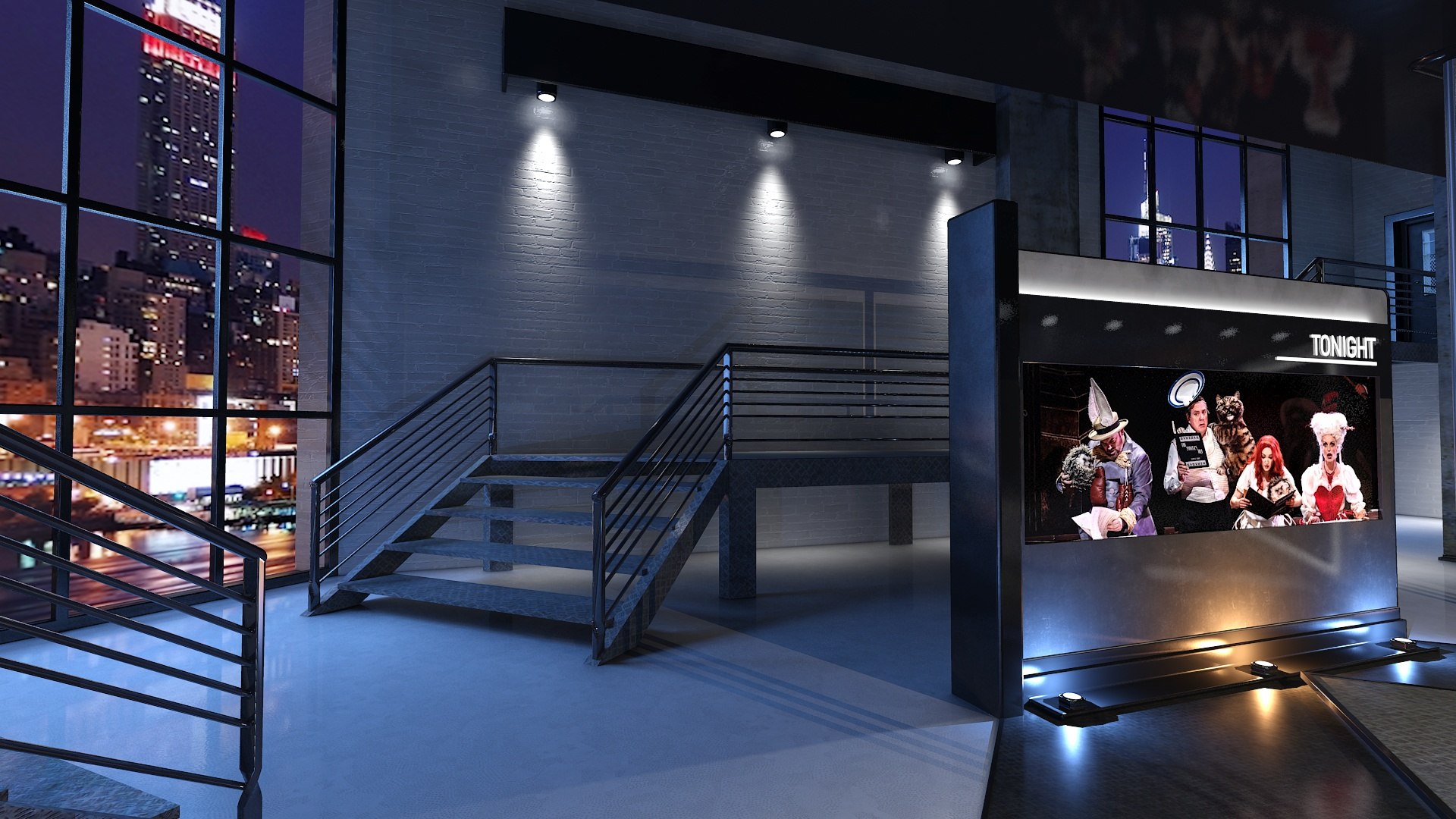 Virtual Set Studio 3D Model - TurboSquid 1470440