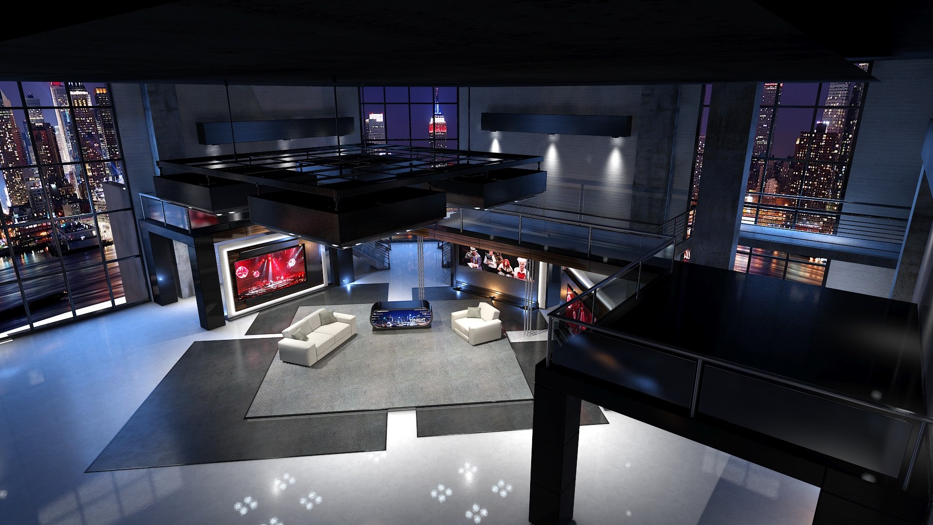 Virtual Set Studio 3D Model - TurboSquid 1470440