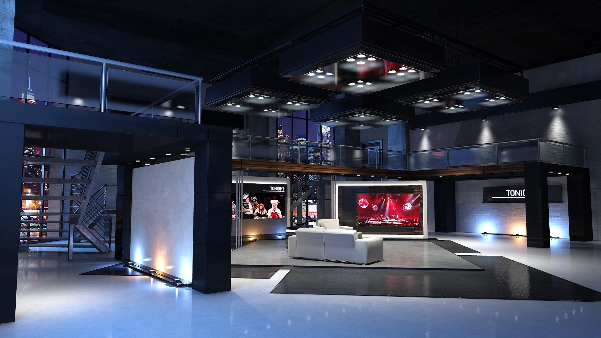 Virtual Set Studio 3D Model - TurboSquid 1470440