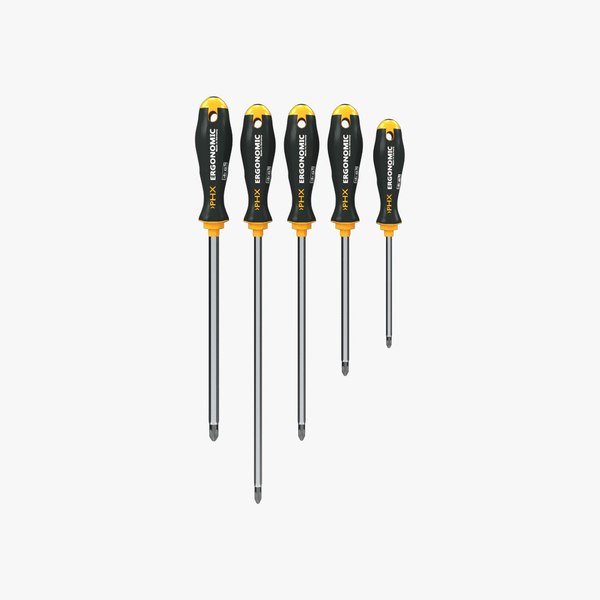 screwdriver bits 3d model