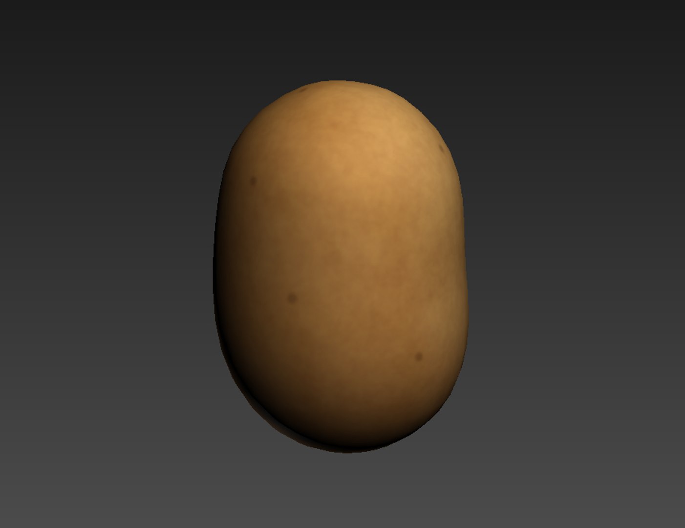 3D Potato Cartoon Model - TurboSquid 1459096