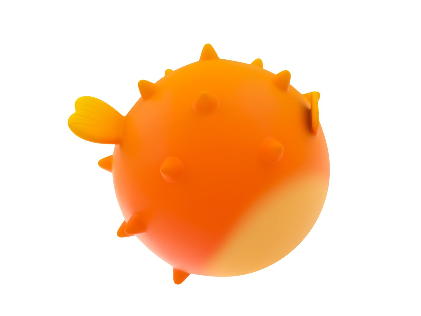 3D Model Puffer Fish - TurboSquid 1531472