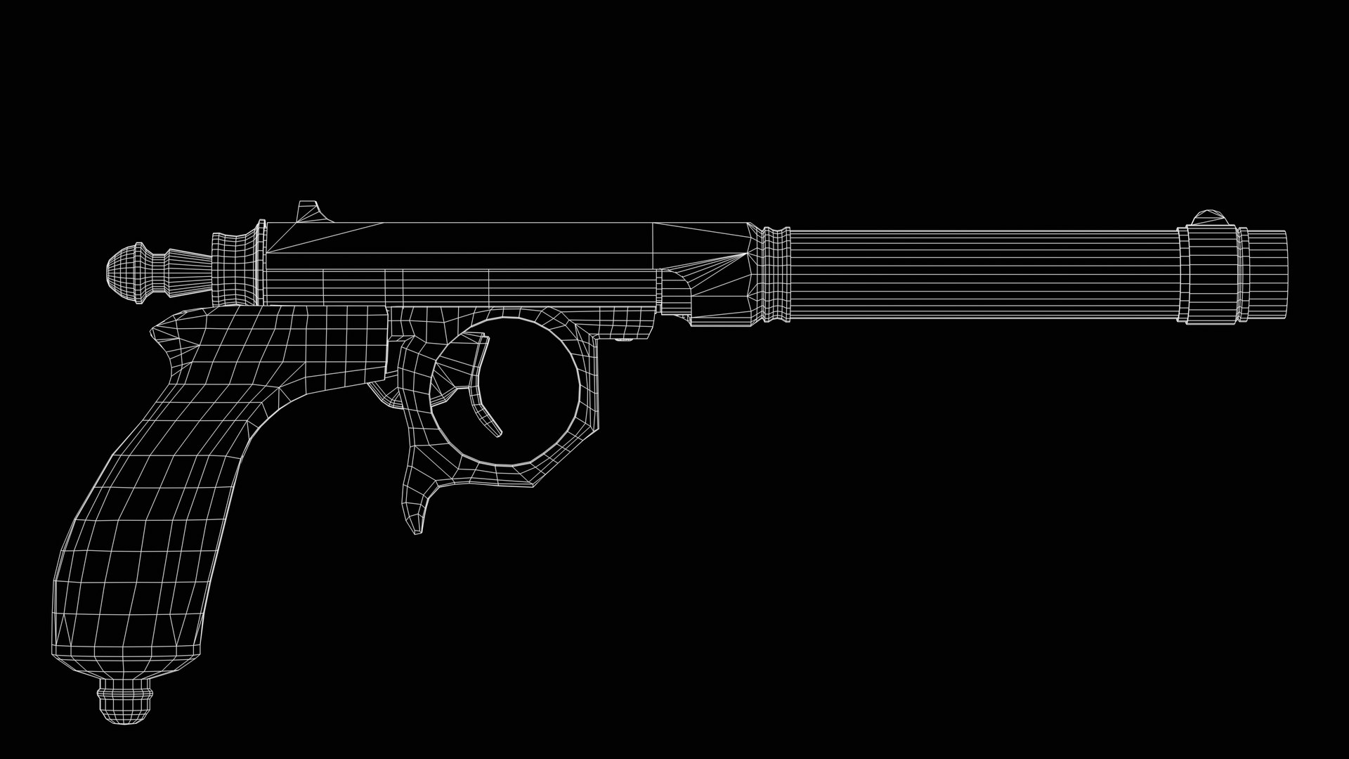 Needle Pistol Jolland 3D Model - TurboSquid 1966925