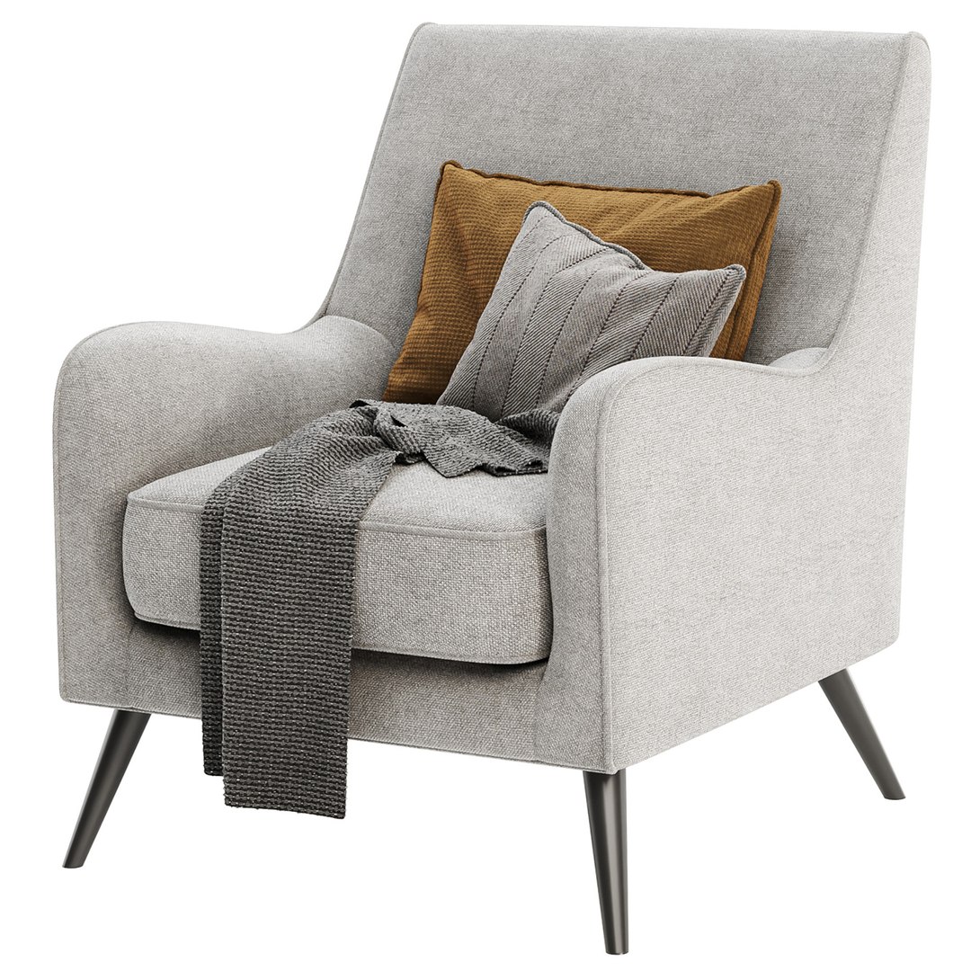 3D Book Nook Arm Chair Model - TurboSquid 2286887