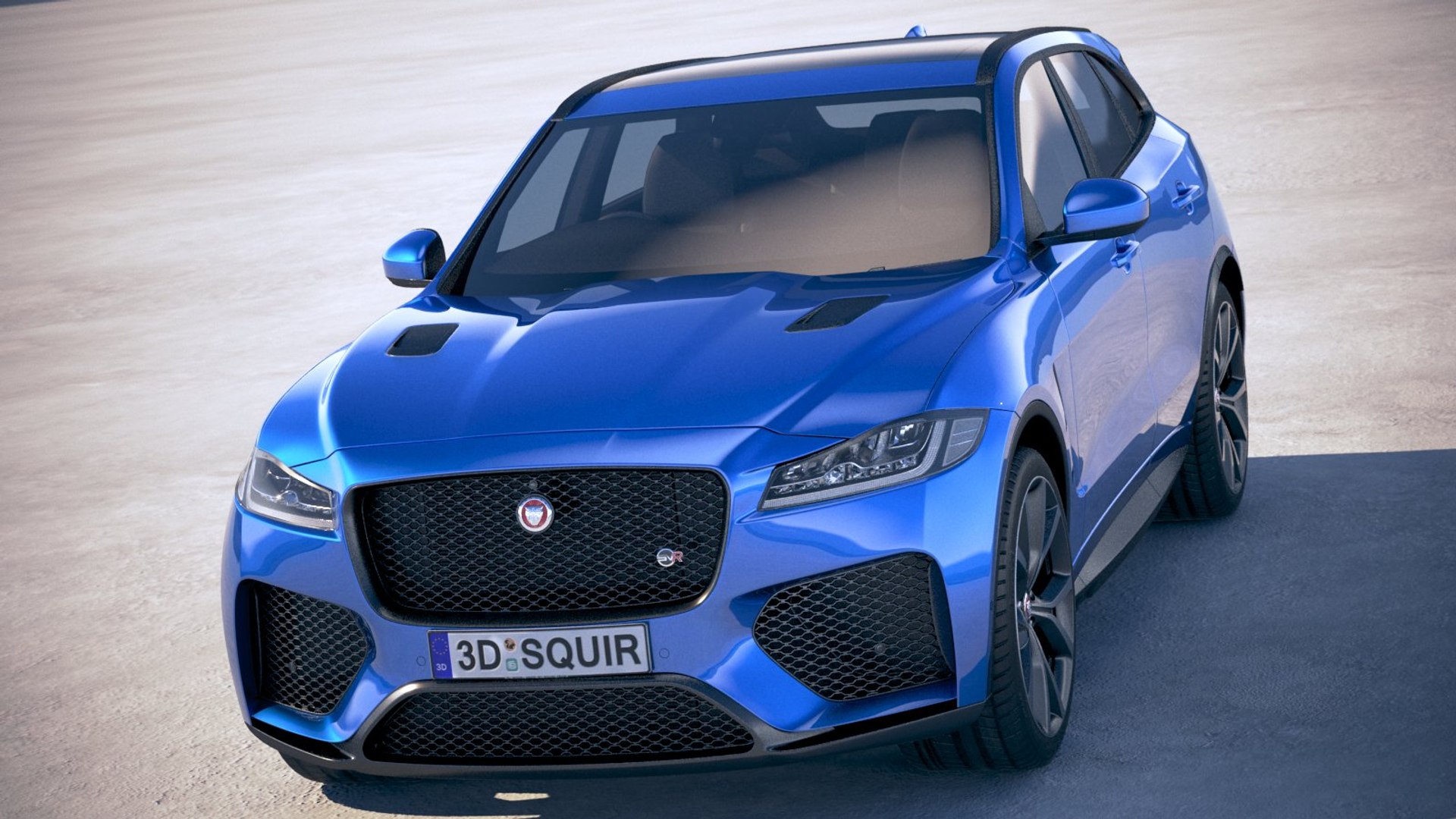 3D F-pace Svr 2019 - TurboSquid 1278453