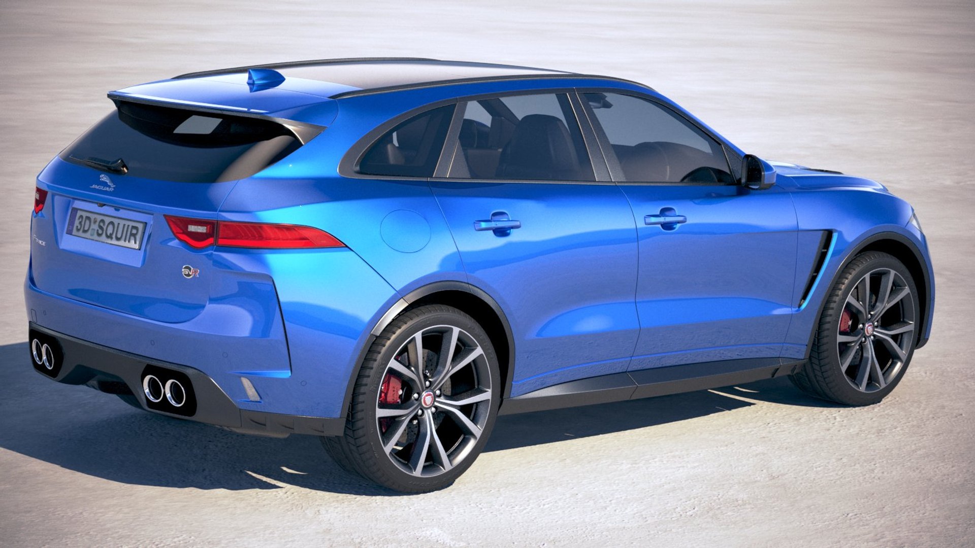 3D F-pace Svr 2019 - TurboSquid 1278453