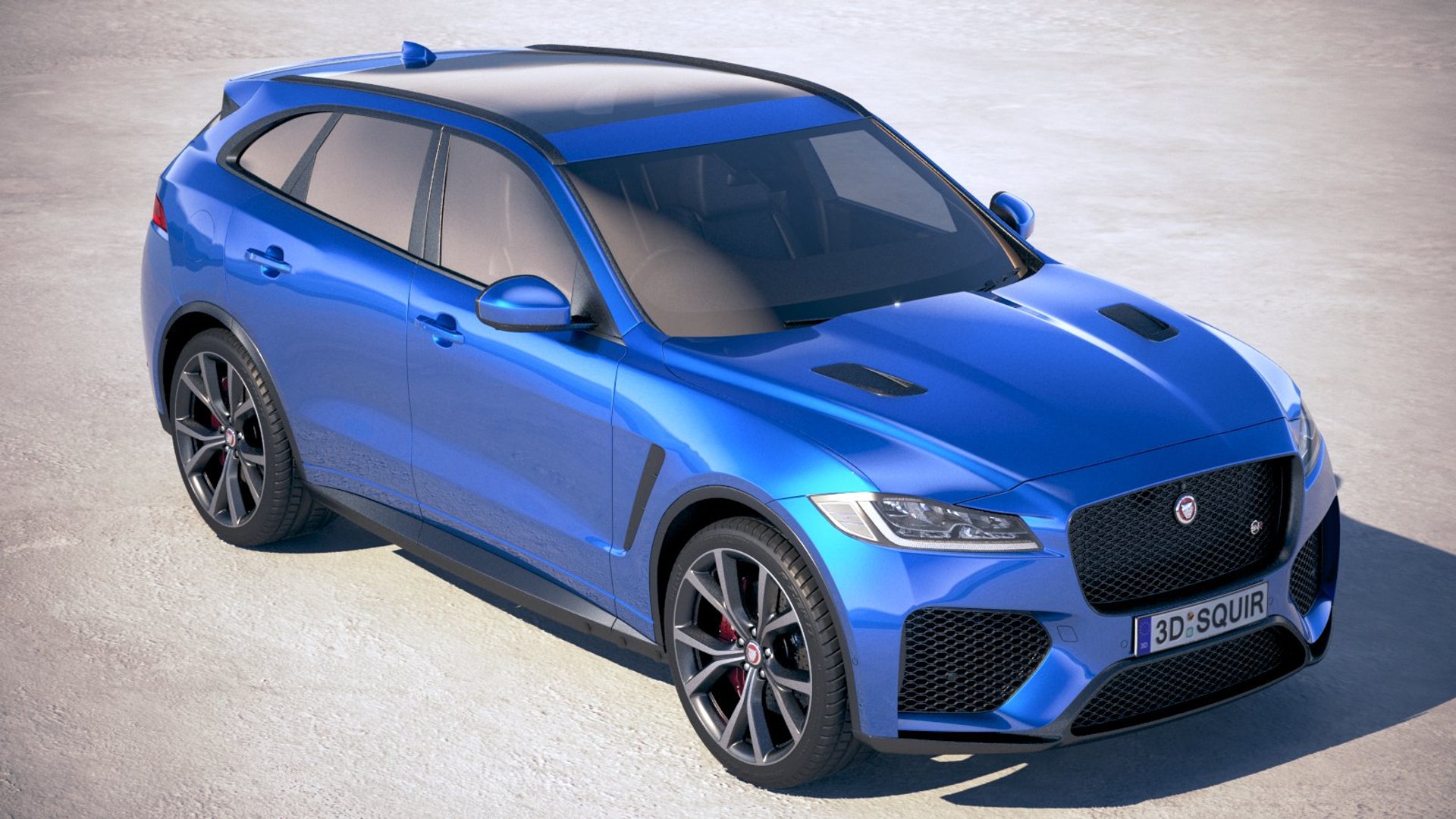 3D F-pace Svr 2019 - TurboSquid 1278453